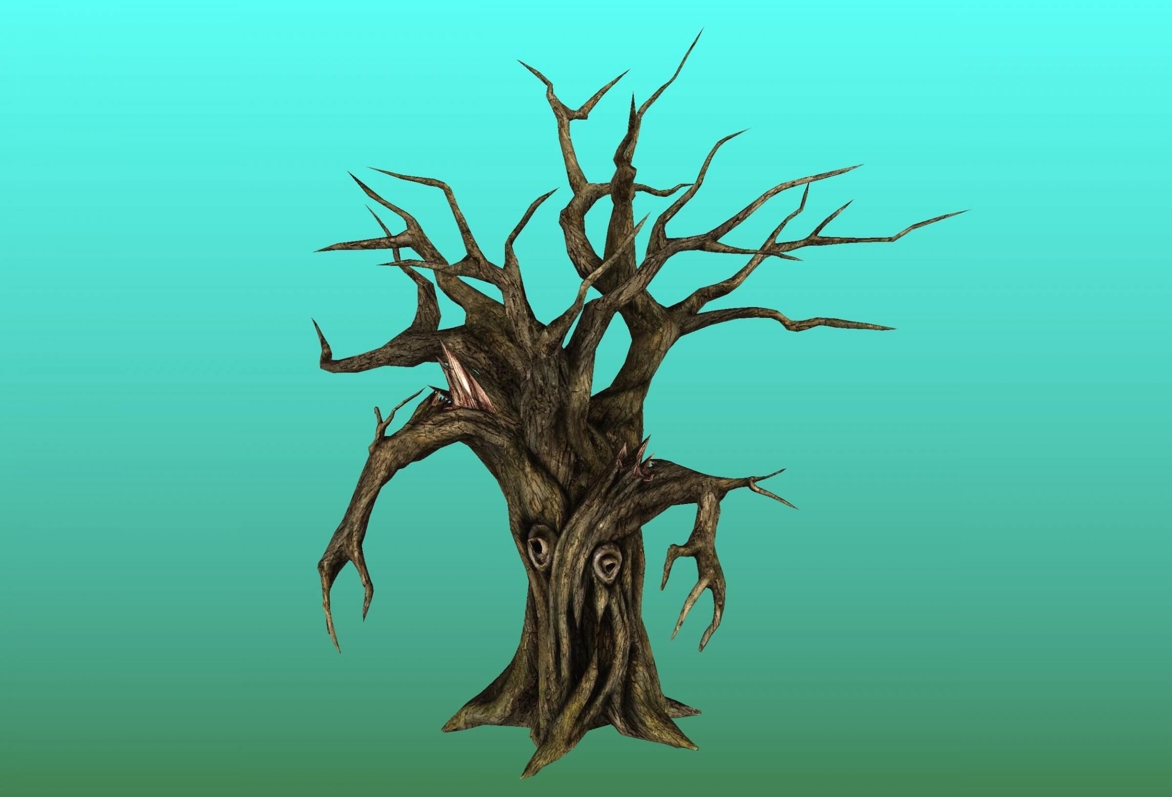 Ent Monster Tree 1 - 3D Model by alexkovalev