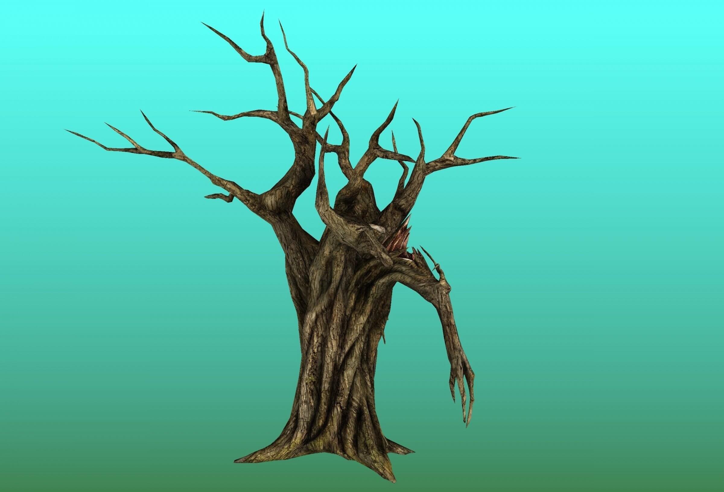 Ent Monster Tree 1 - 3D Model by alexkovalev