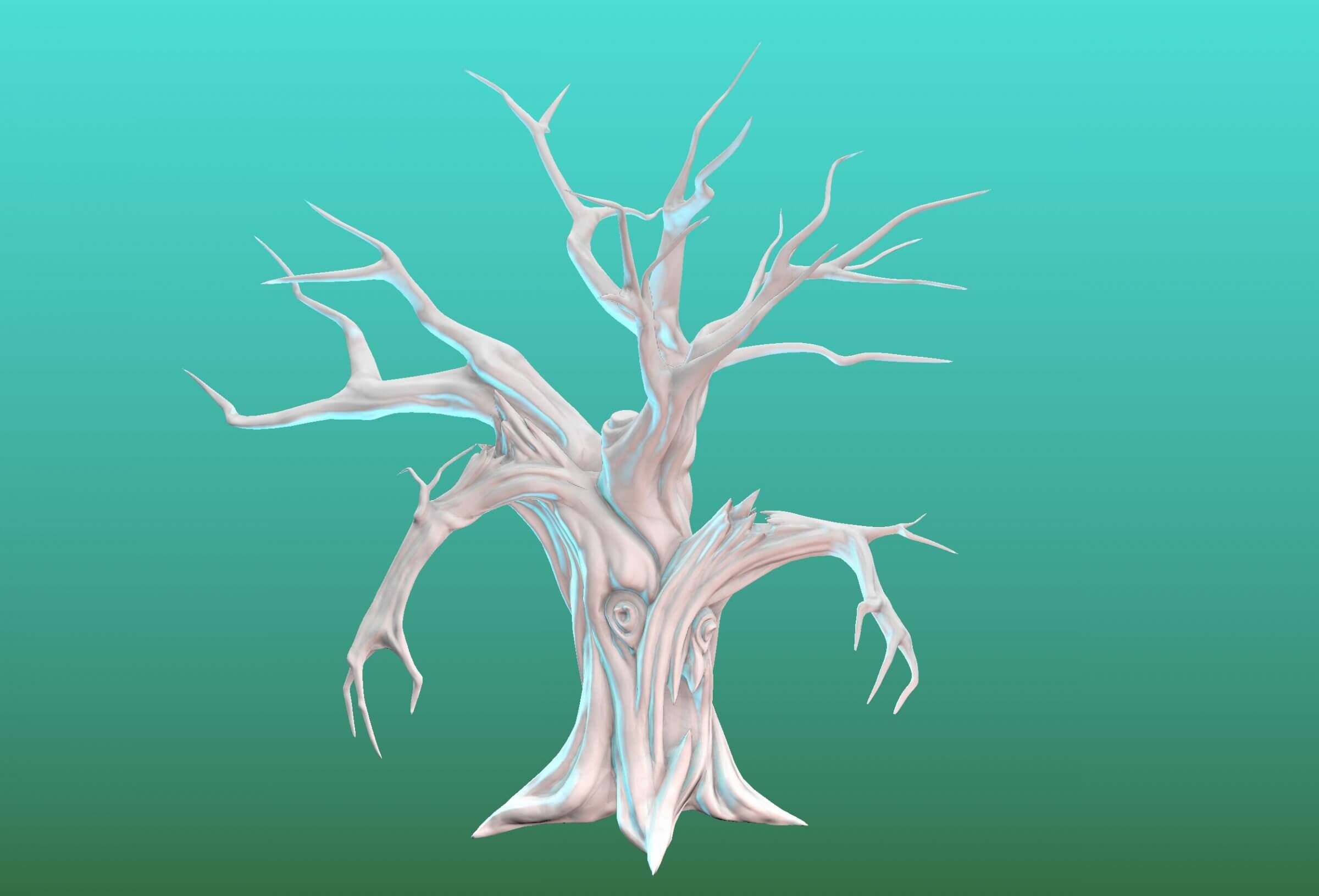 Ent Monster Tree 1 - 3D Model by alexkovalev