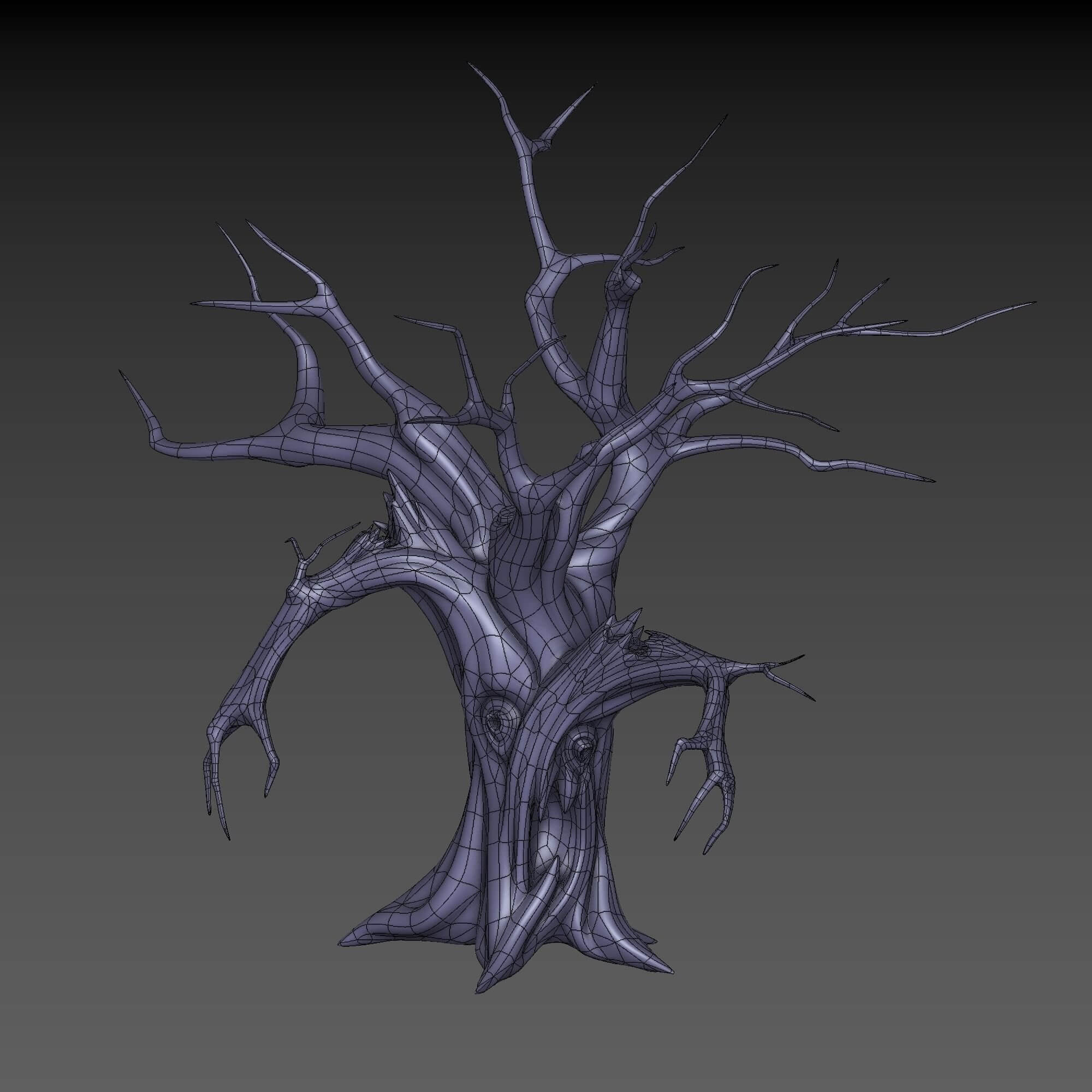Ent Monster Tree 1 - 3D Model by alexkovalev