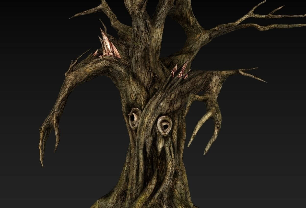 Ent Monster Tree 1 - 3D Model by alexkovalev