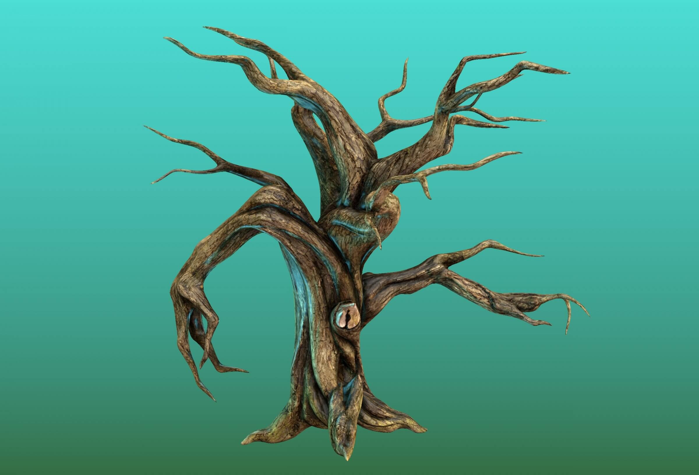 Ent Monster Tree 2 - 3D Model by alexkovalev