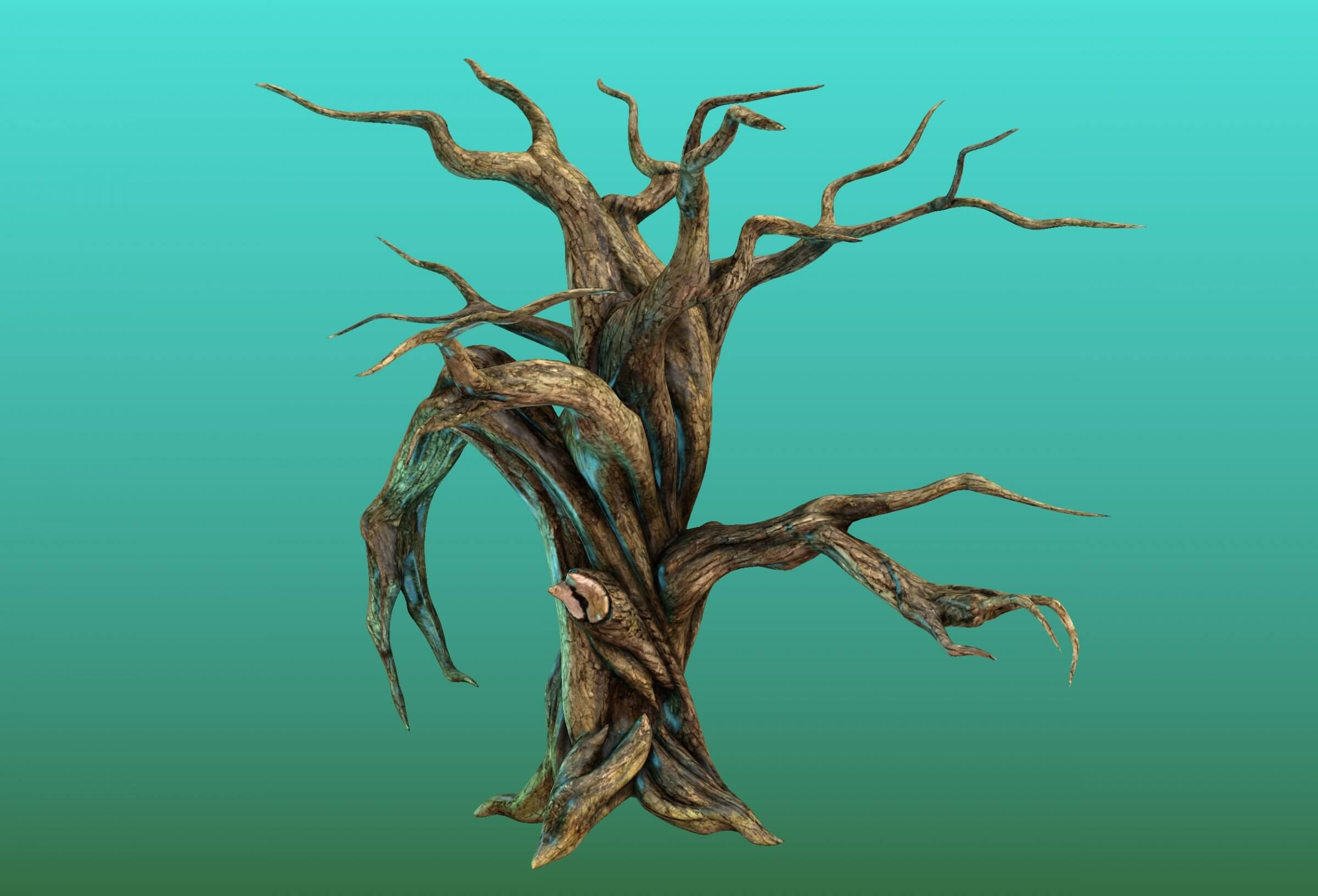 Ent Monster Tree 2 - 3D Model by alexkovalev
