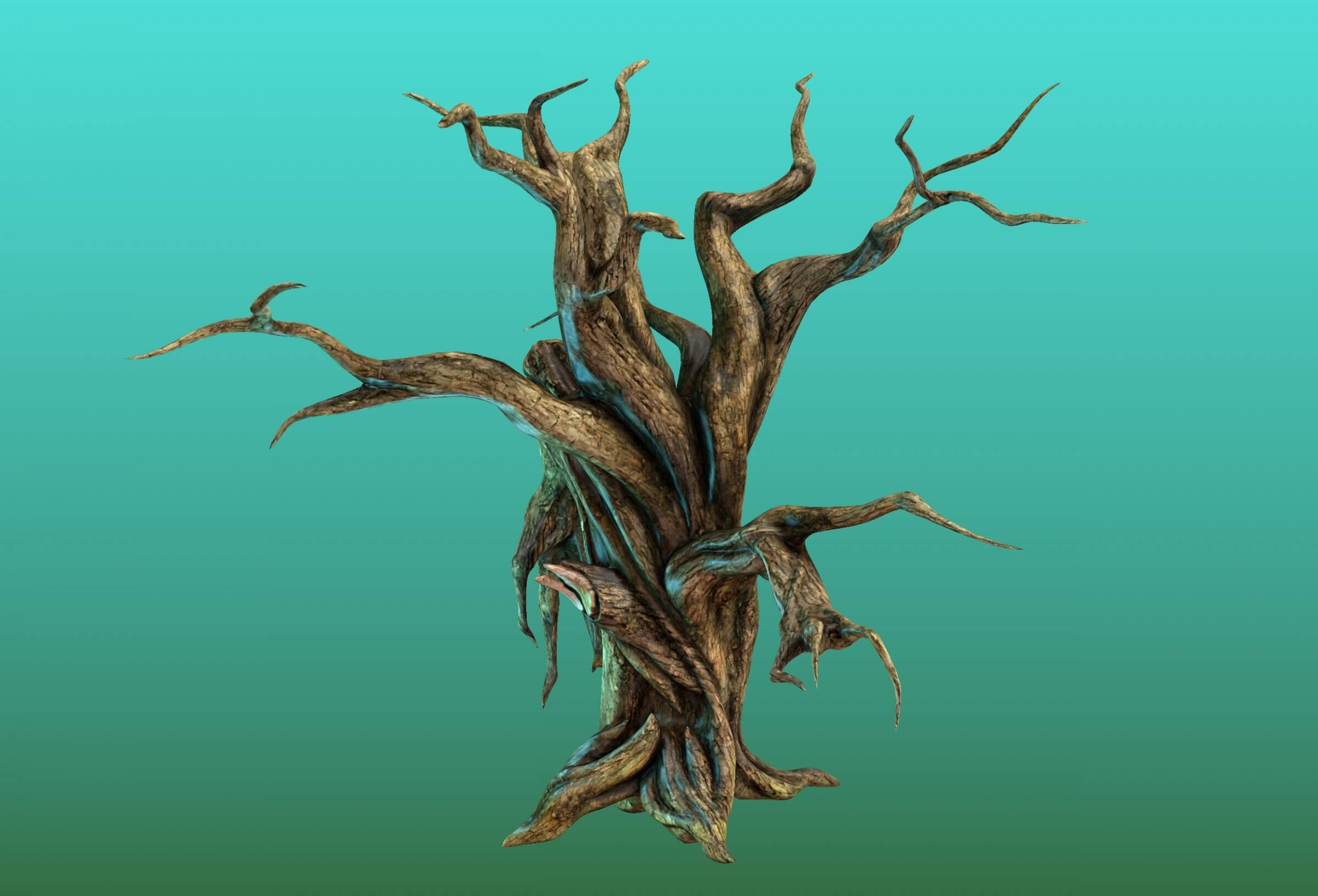 Ent Monster Tree 2 - 3D Model by alexkovalev
