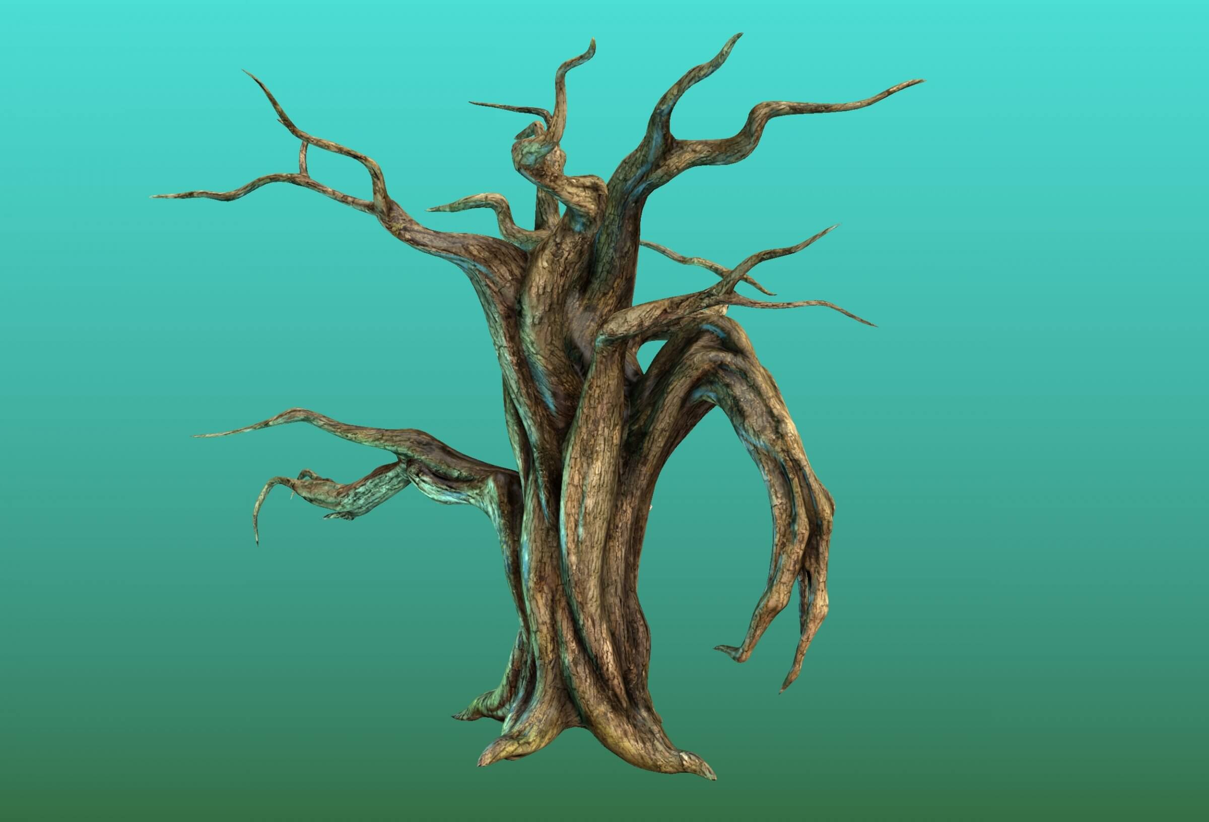 Ent Monster Tree 2 - 3D Model by alexkovalev
