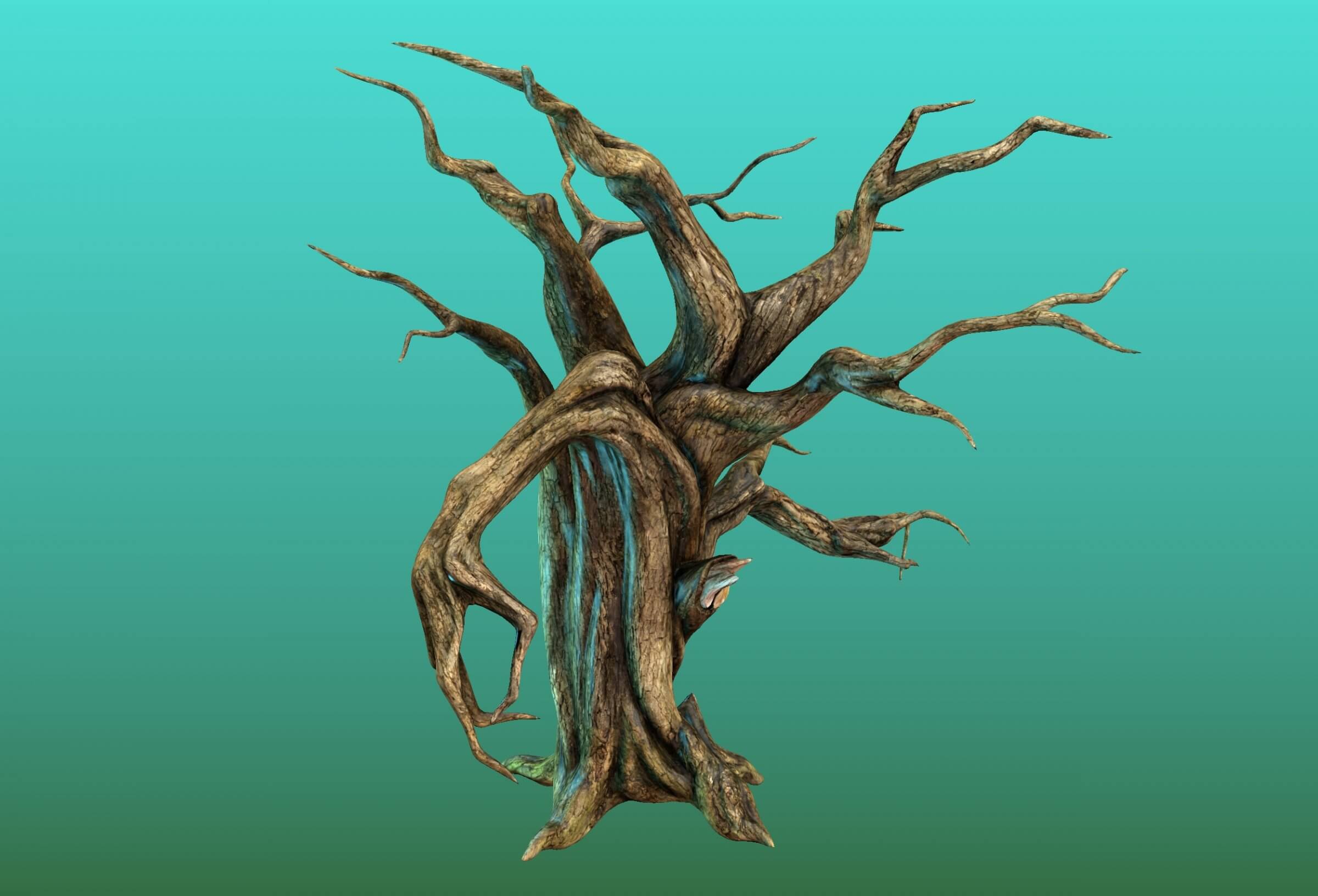 Ent Monster Tree 2 - 3D Model by alexkovalev
