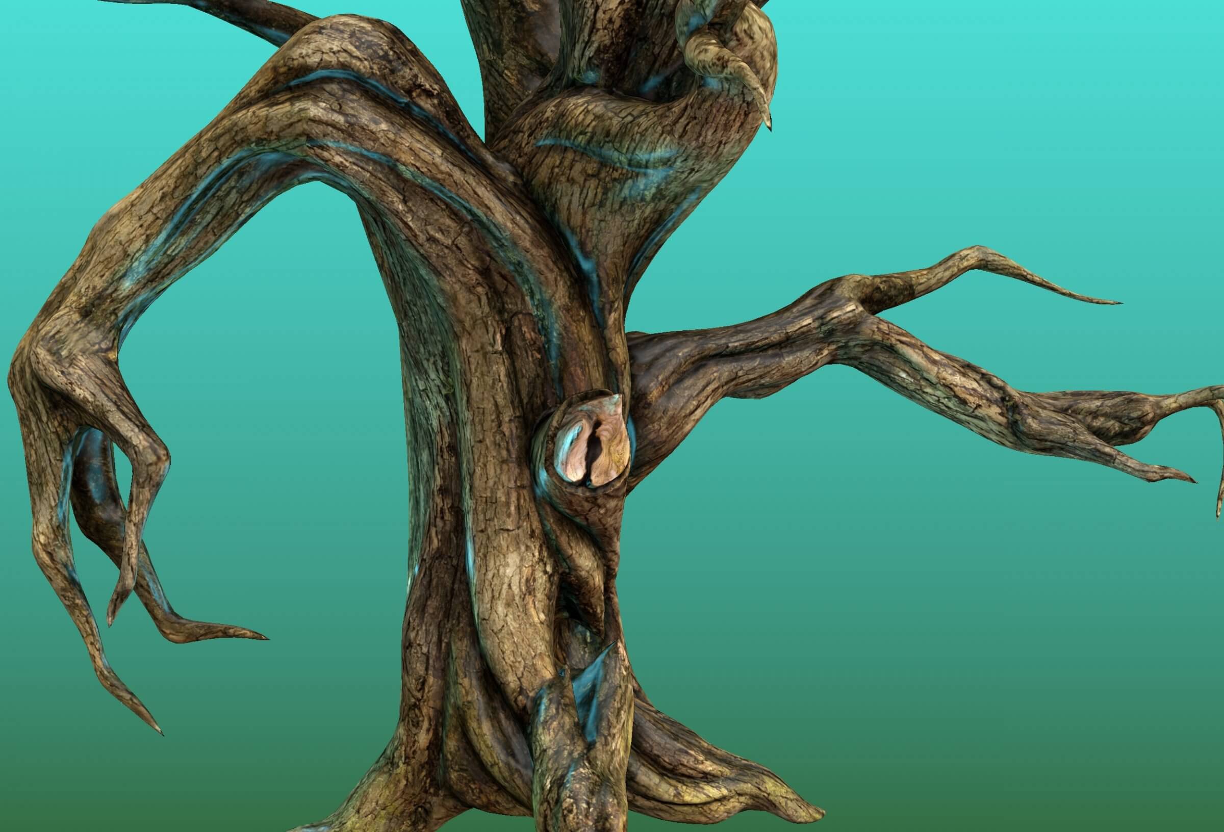 Ent Monster Tree 2 - 3D Model by alexkovalev