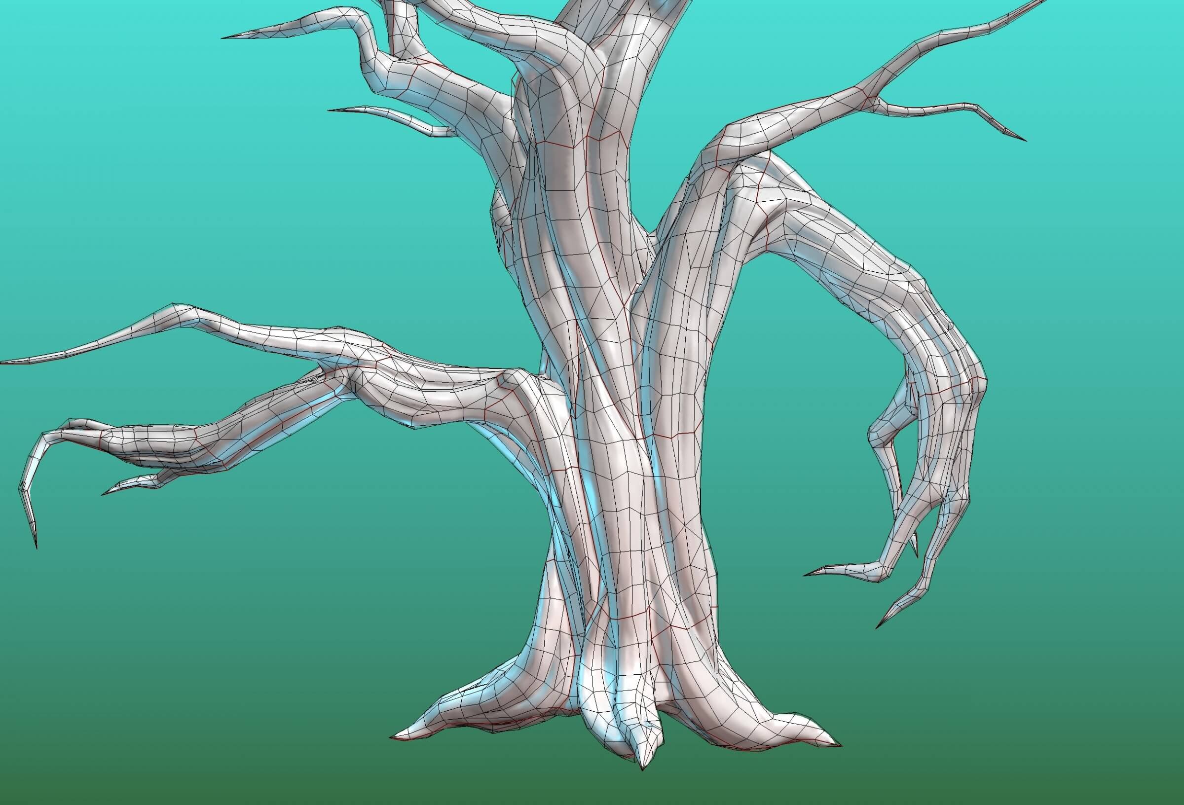 Ent Monster Tree 2 - 3D Model by alexkovalev