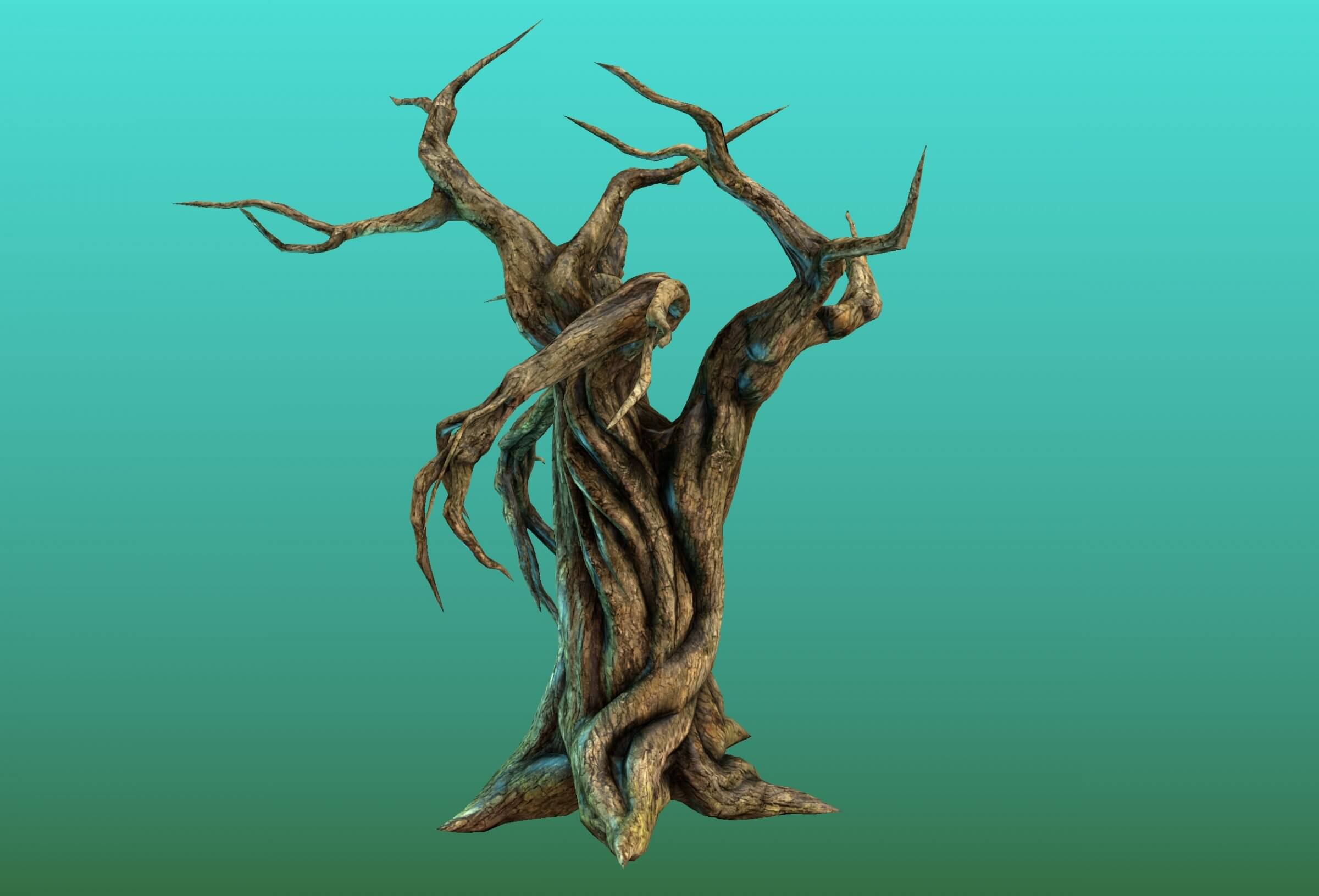 Ent Monster Tree 3 - 3D Model by alexkovalev