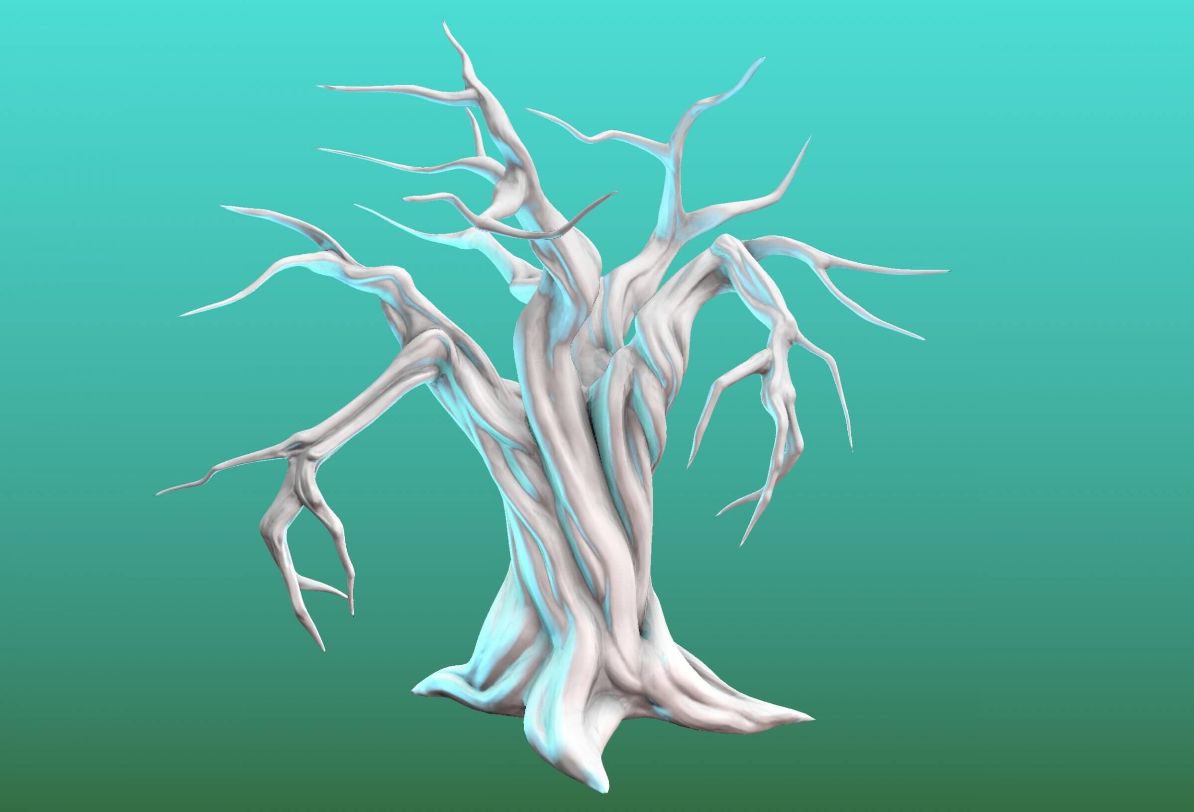 Ent Monster Tree 3 - 3D Model by alexkovalev