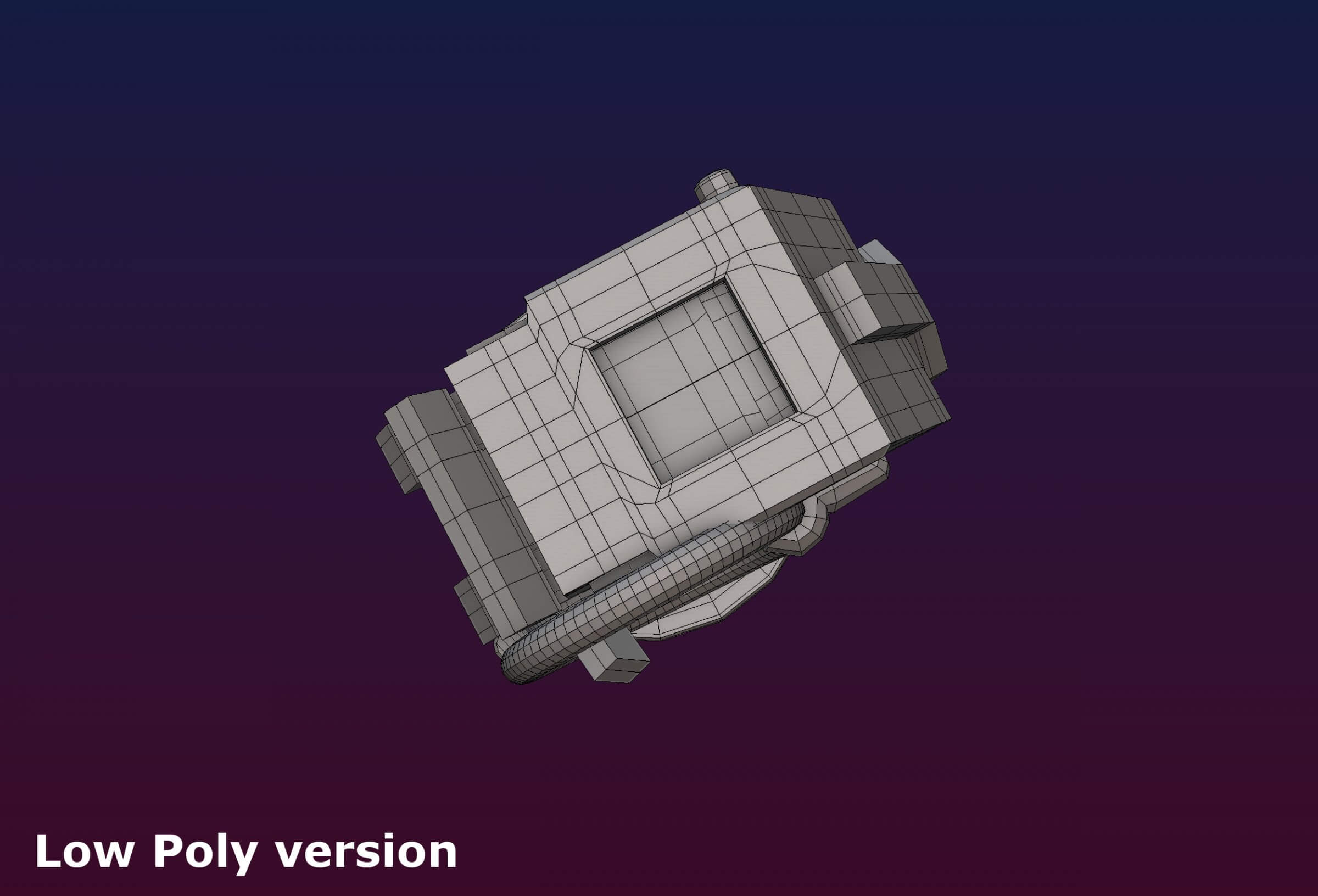 Flashbang Grenade Stylized M84 - 3D Model by alexkovalev