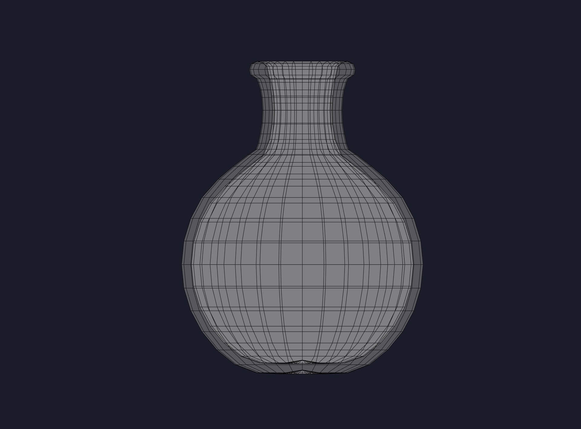 Flask Bottle - 3D Model by alexkovalev