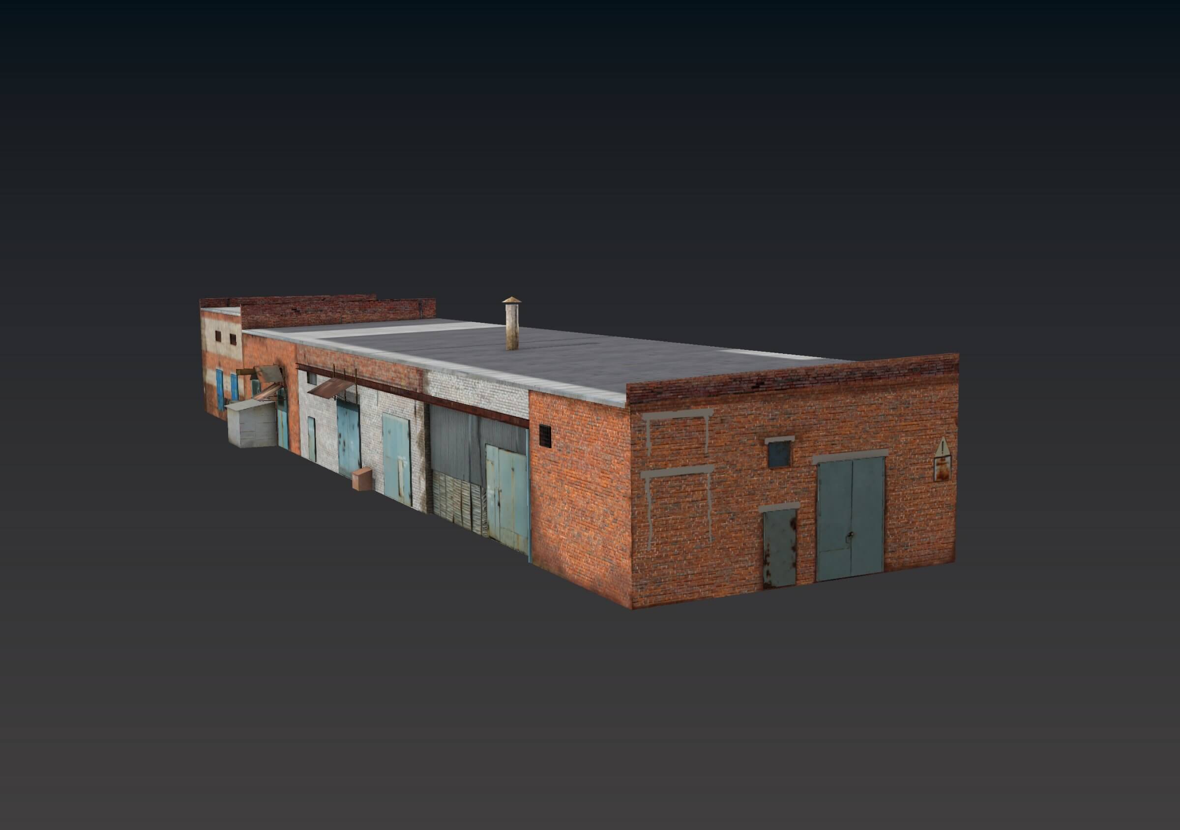 Garage - 3D Model by alexkovalev