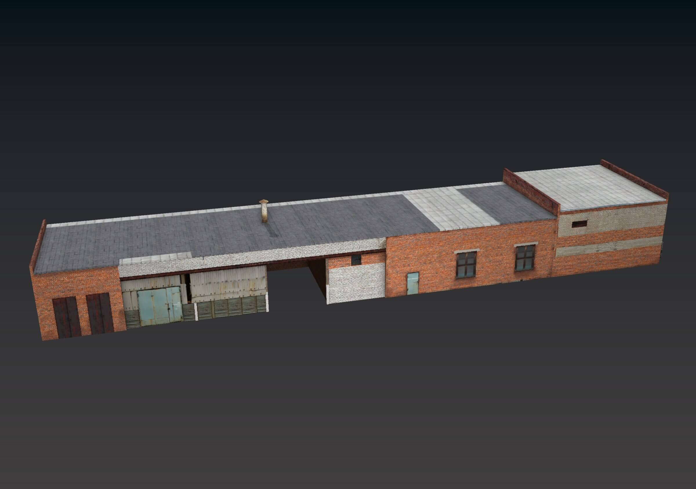 Garage - 3D Model by alexkovalev