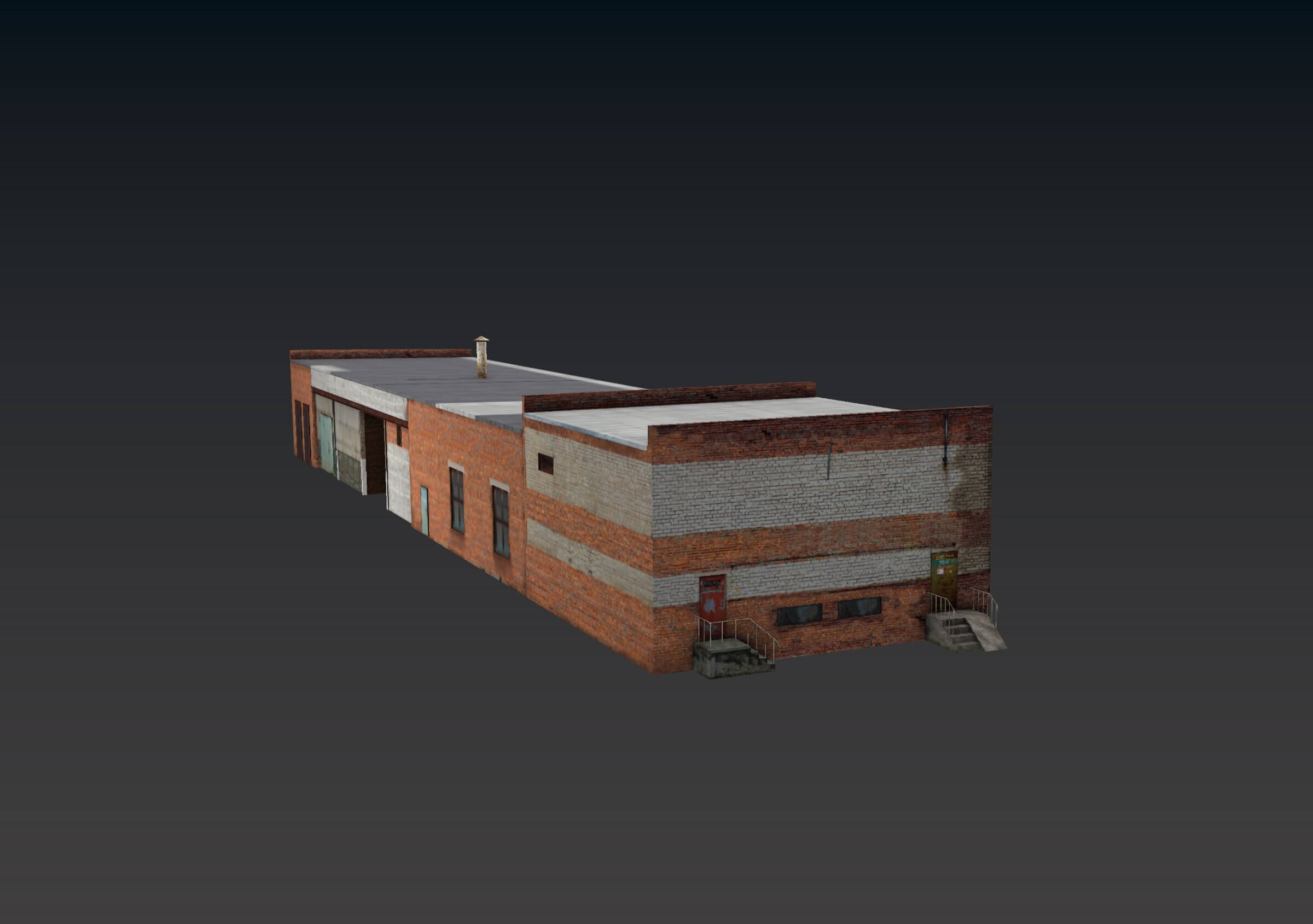 Garage - 3D Model by alexkovalev