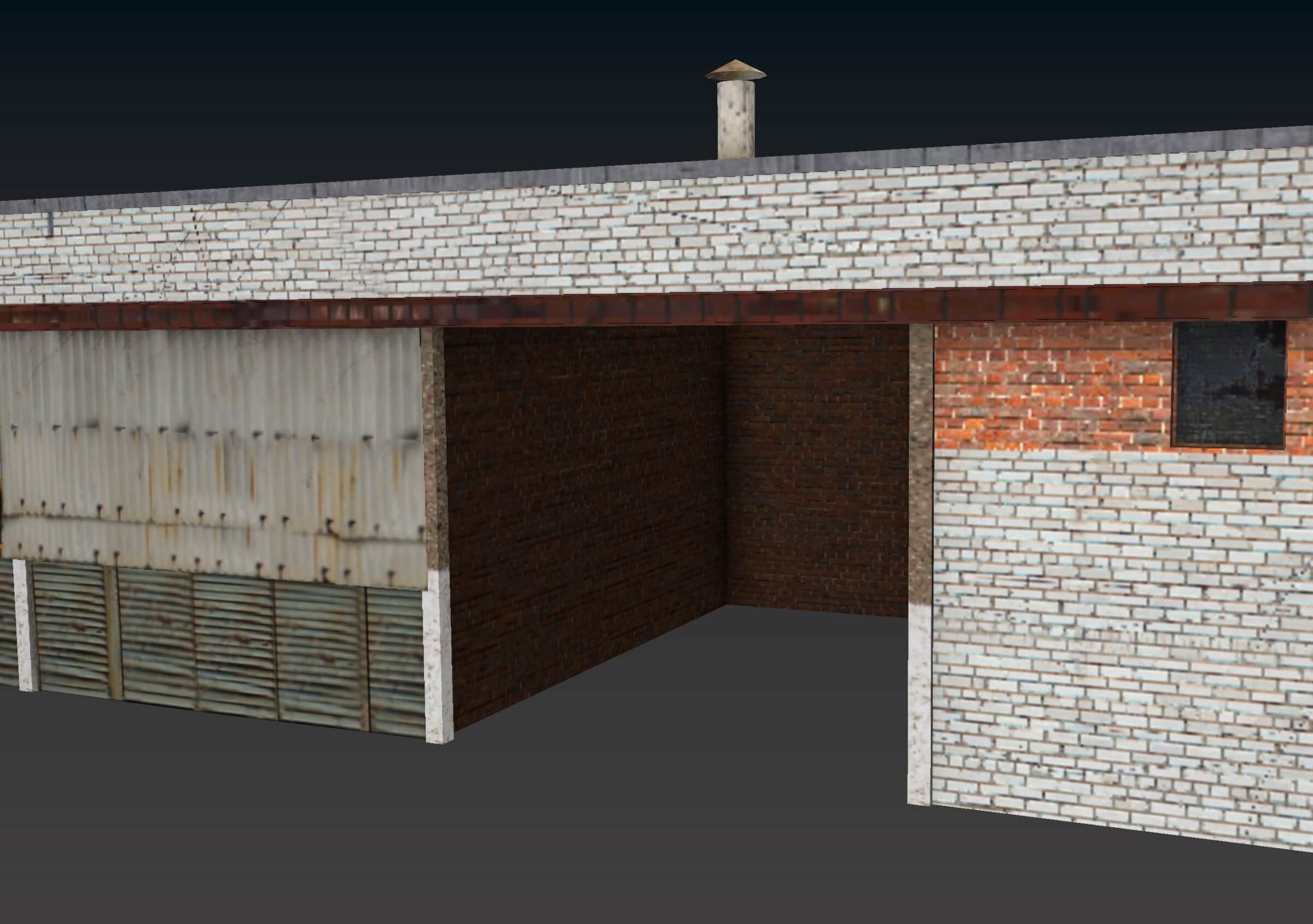 Garage - 3D Model by alexkovalev