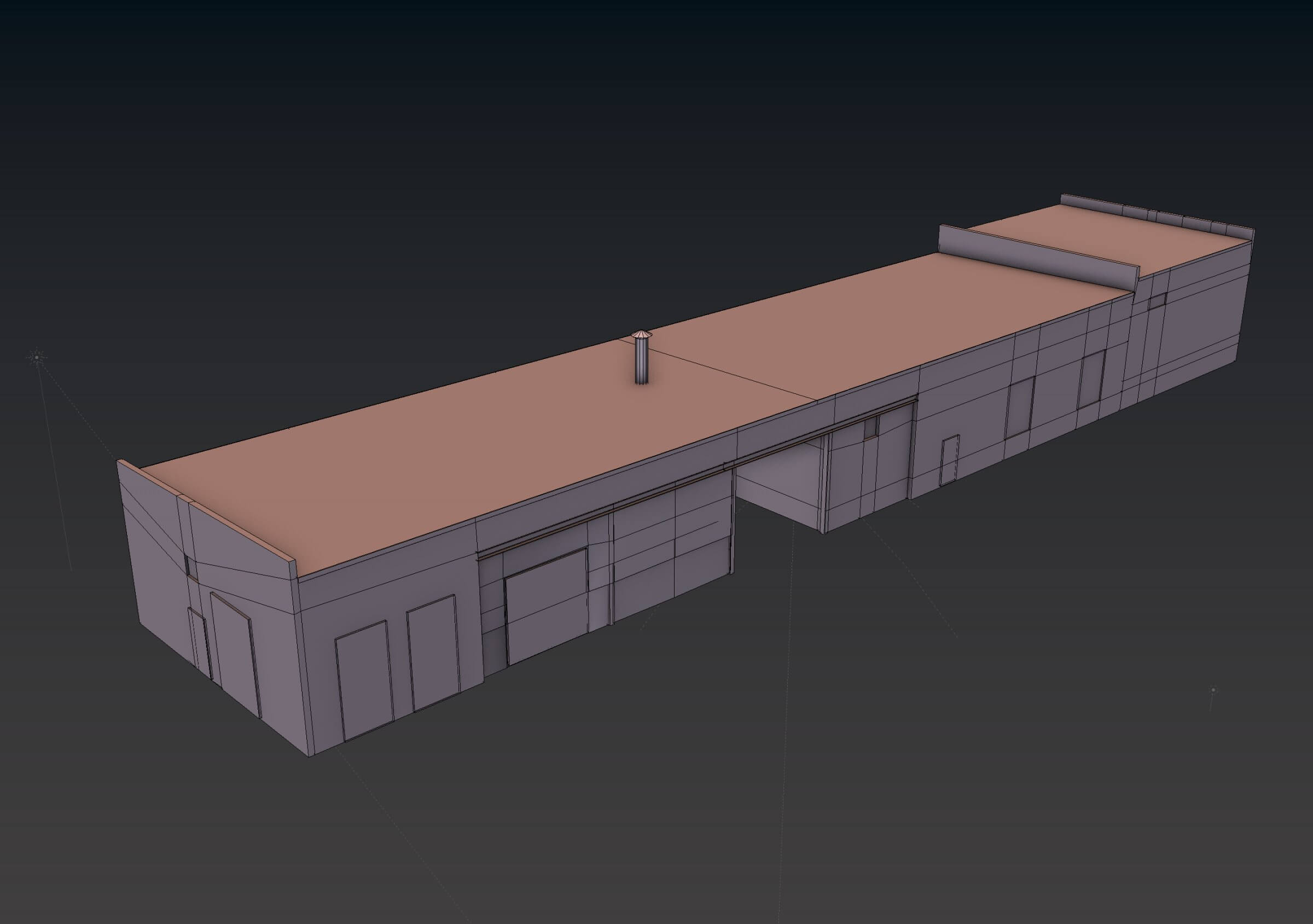 Garage - 3D Model by alexkovalev