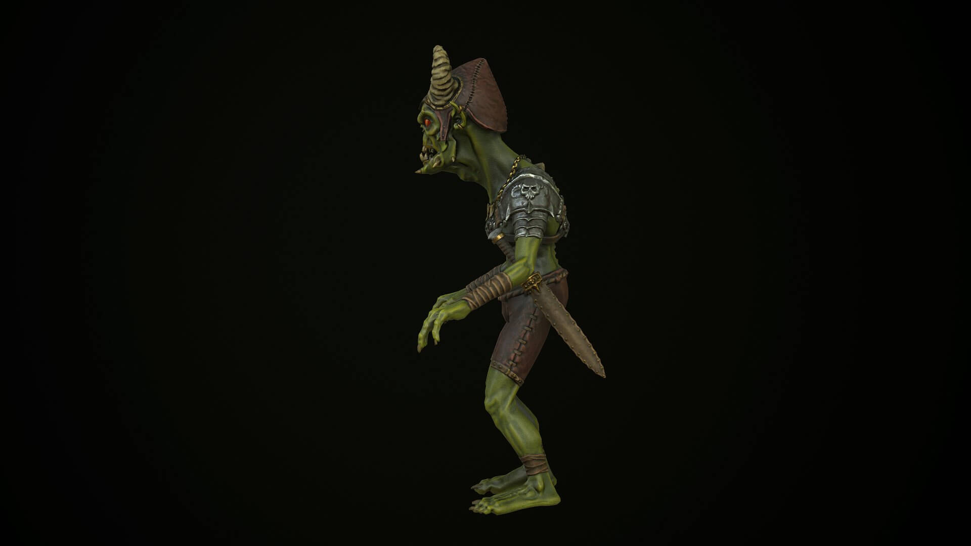 Goblin - 3D Model by alexkovalev