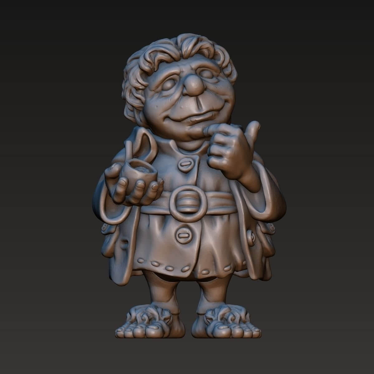 Hobbit - 3D Model by alexkovalev