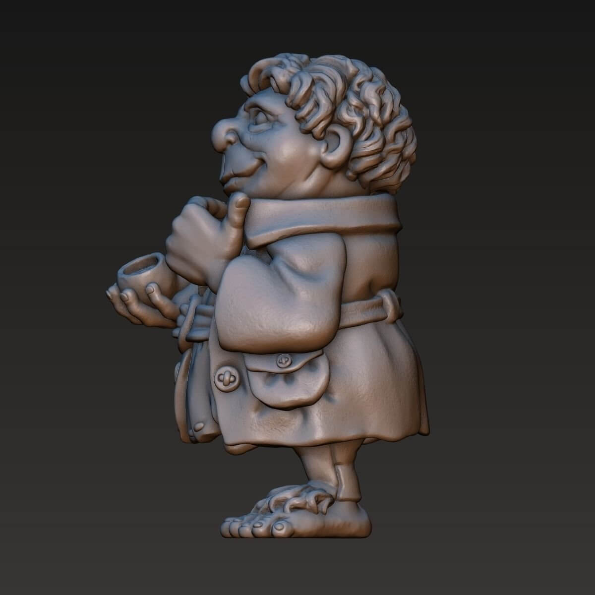 Hobbit - 3D Model by alexkovalev