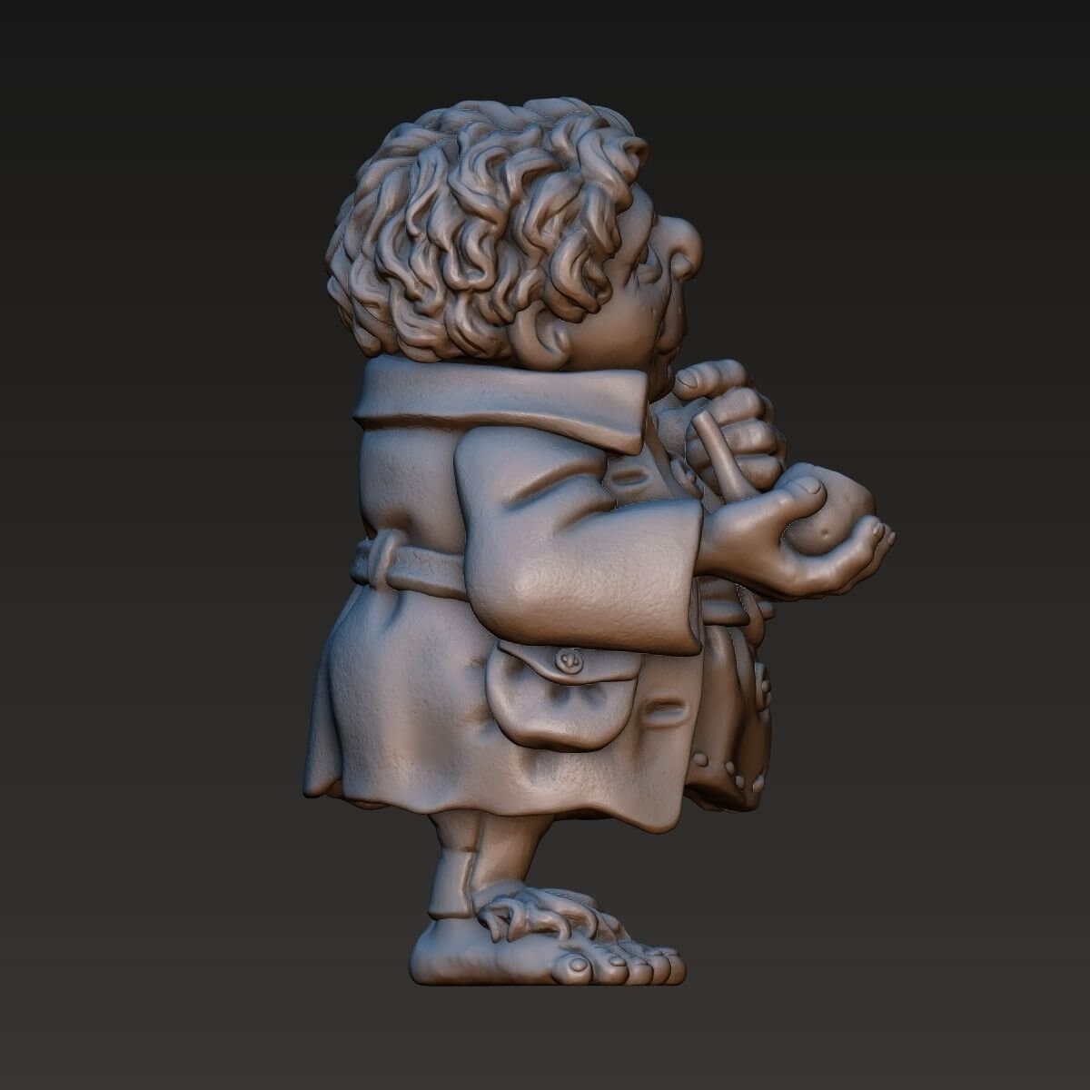 Hobbit - 3D Model by alexkovalev