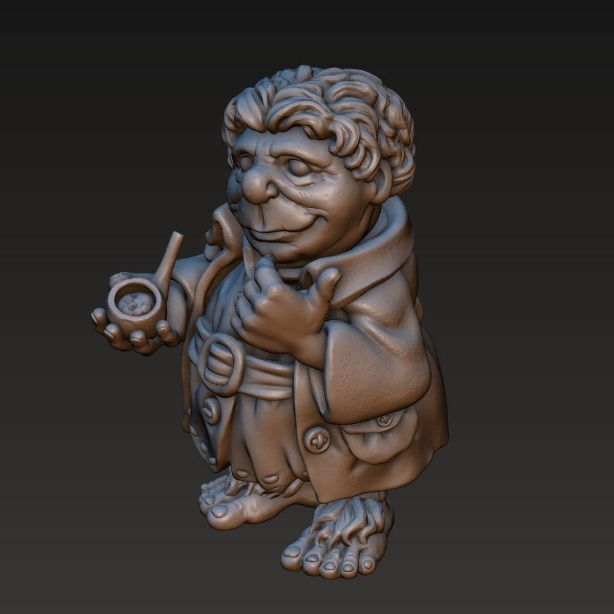 Hobbit - 3D Model by alexkovalev