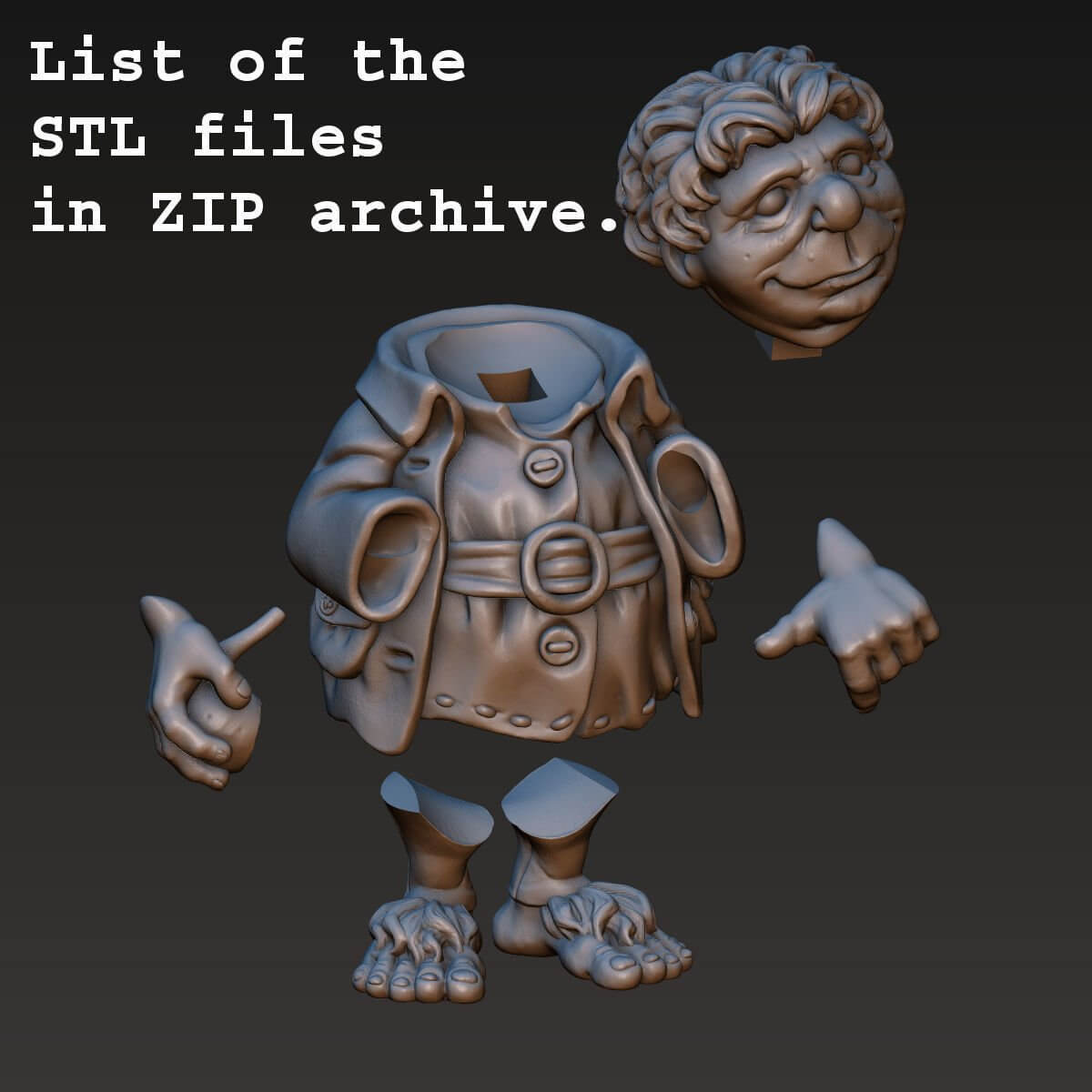 Hobbit - 3D Model by alexkovalev