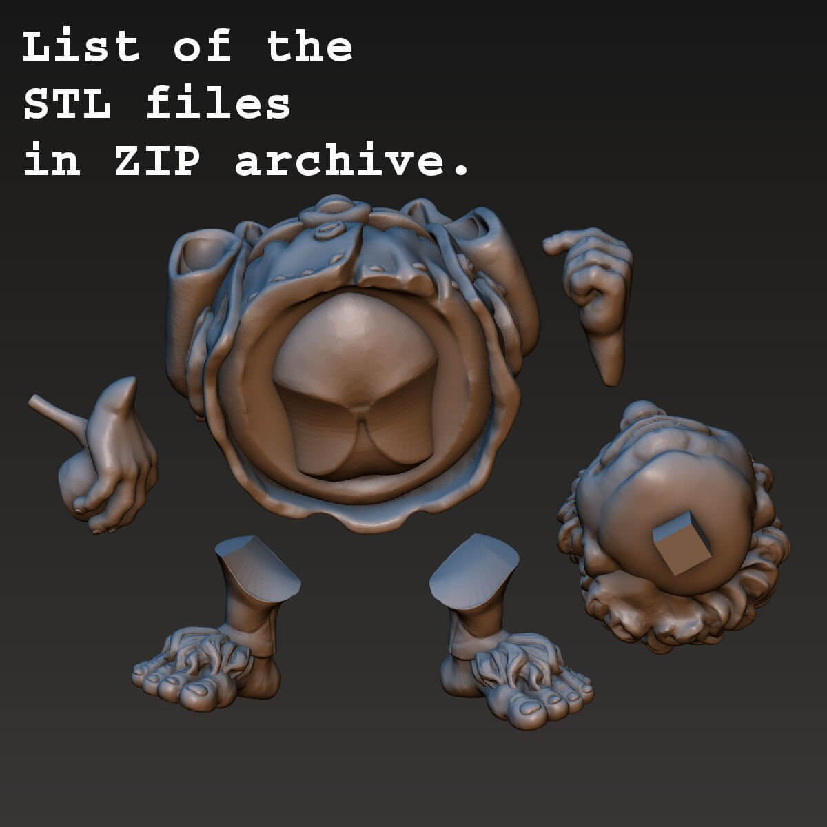 Hobbit - 3D Model by alexkovalev