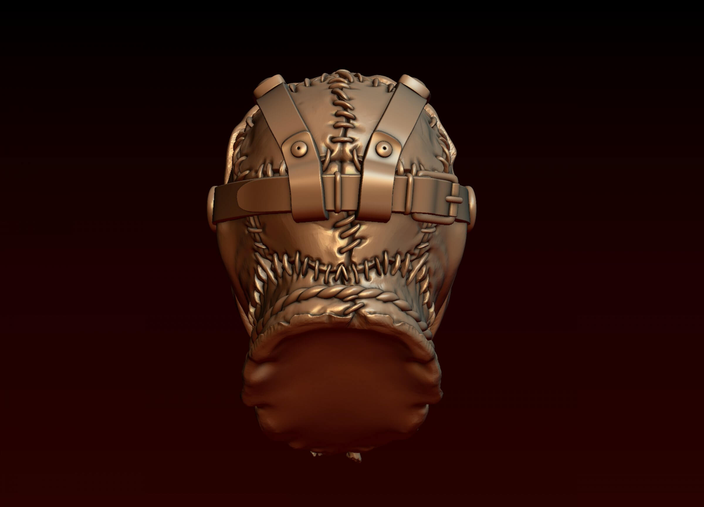 Jason Head in Mask - 3D Model by alexkovalev