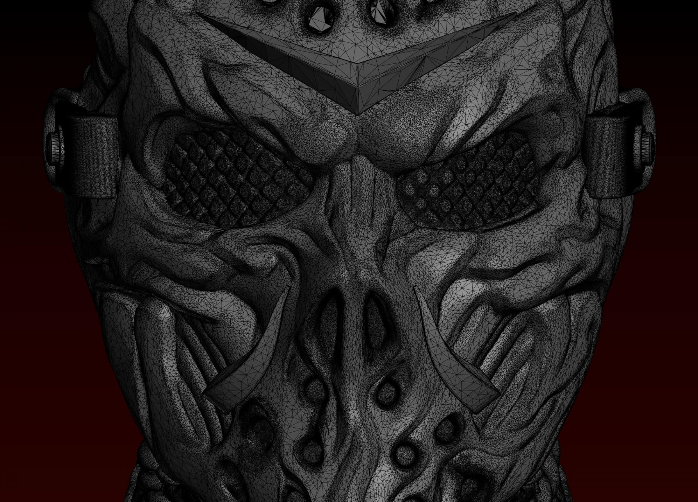 Jason Head in Mask - 3D Model by alexkovalev