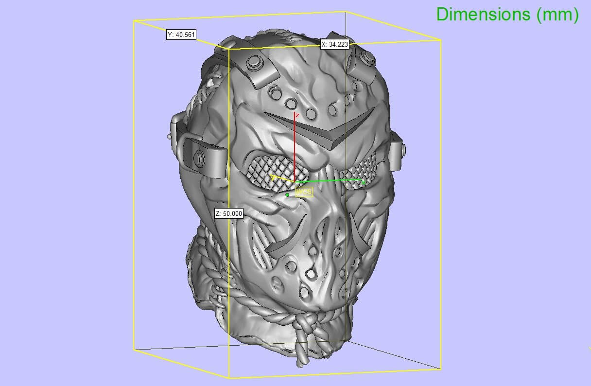 Jason Head in Mask - 3D Model by alexkovalev