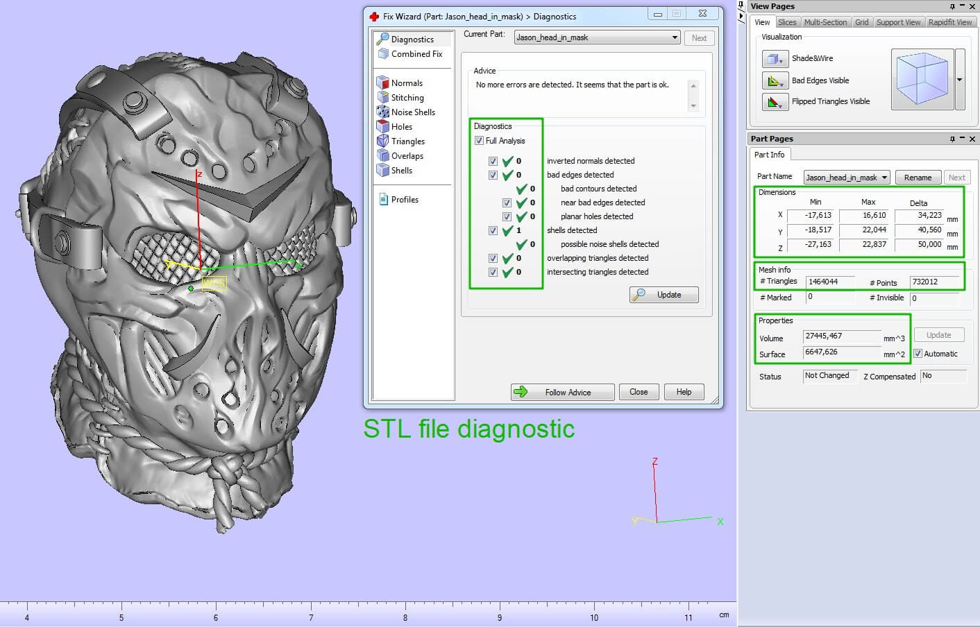 Jason Head in Mask - 3D Model by alexkovalev
