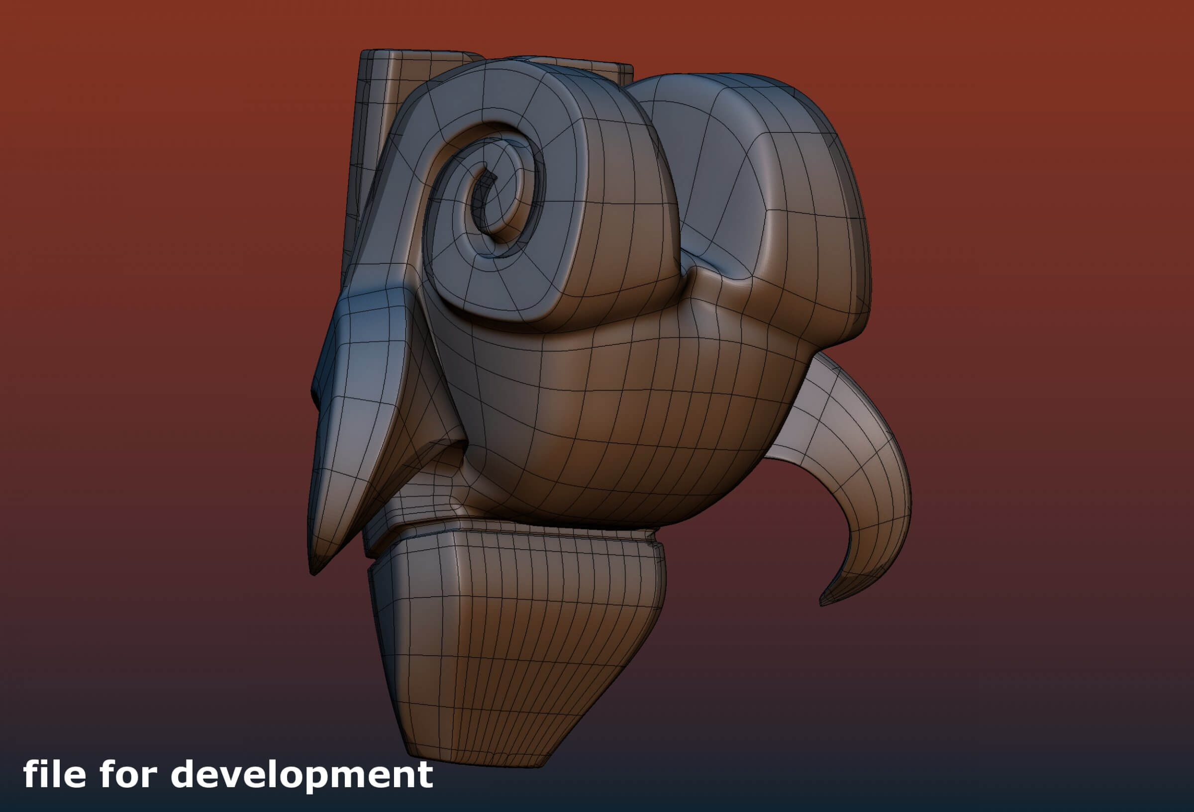 Juggernaut Head - 3D Model by alexkovalev