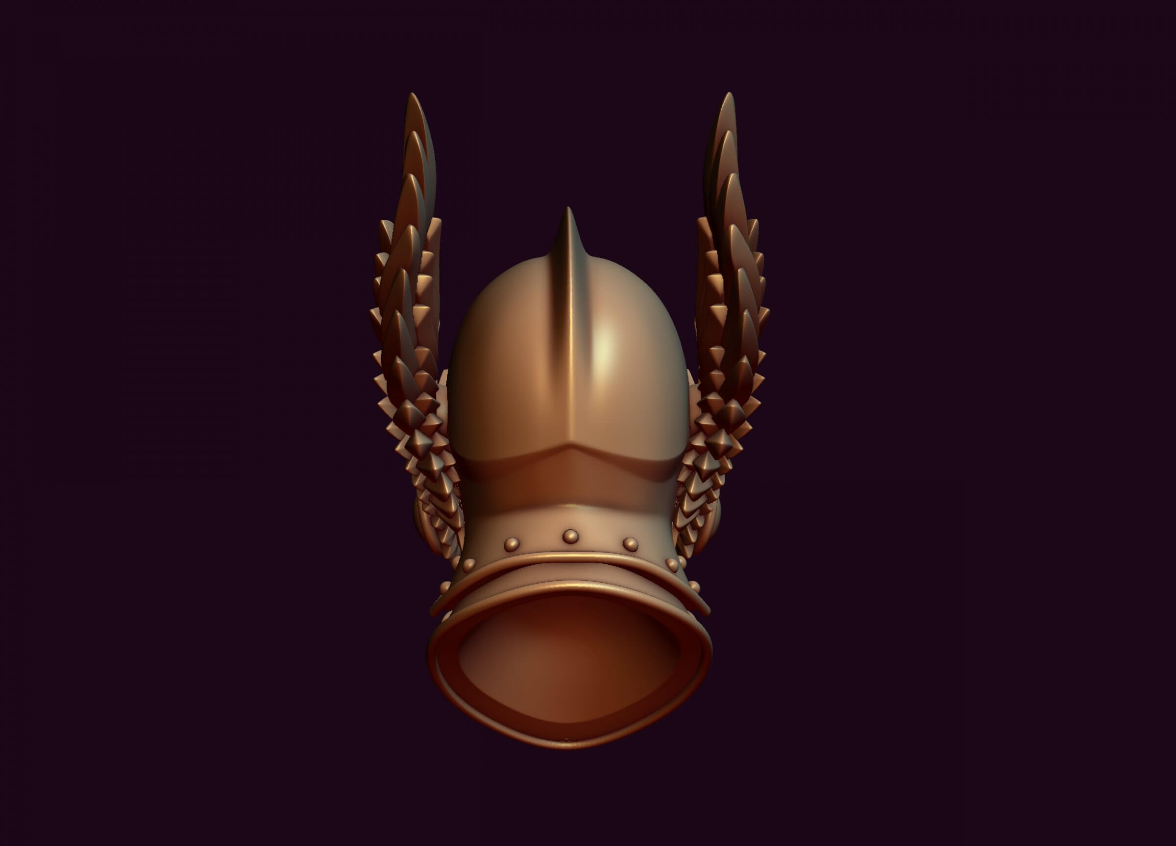 Winged Viking Helmet