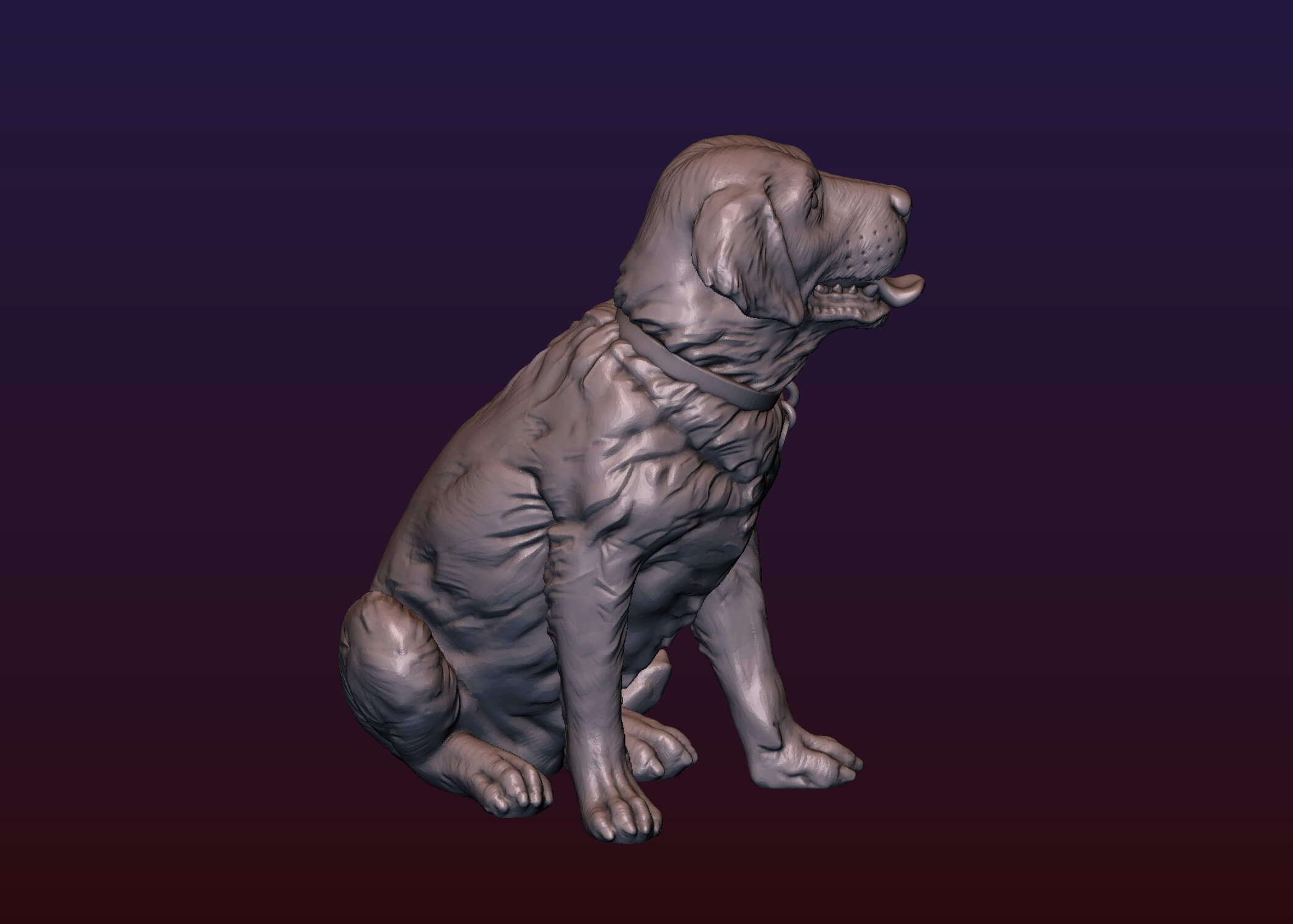 Labrador - 3D Model by alexkovalev