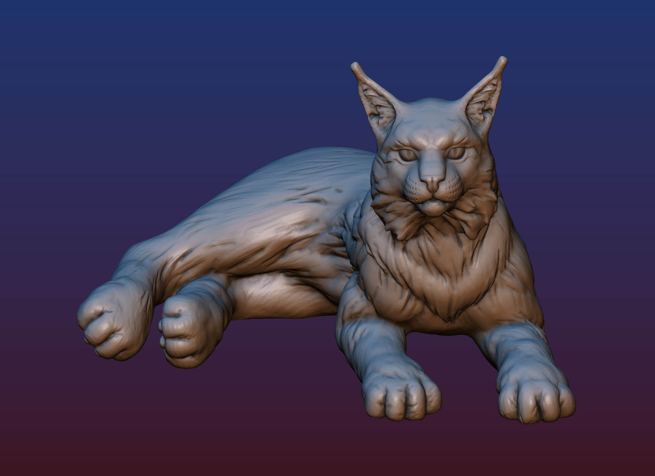 Lynx - 3D Model by alexkovalev