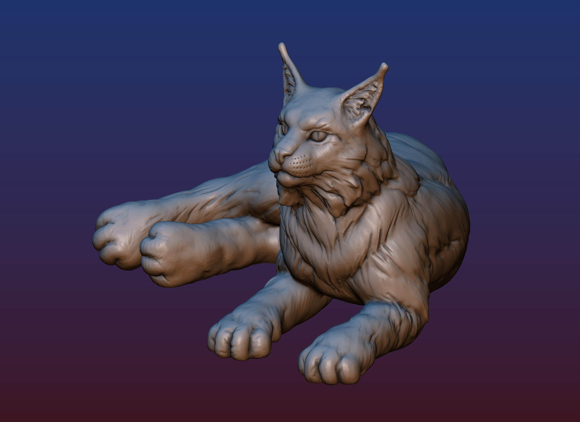 Lynx - 3D Model by alexkovalev