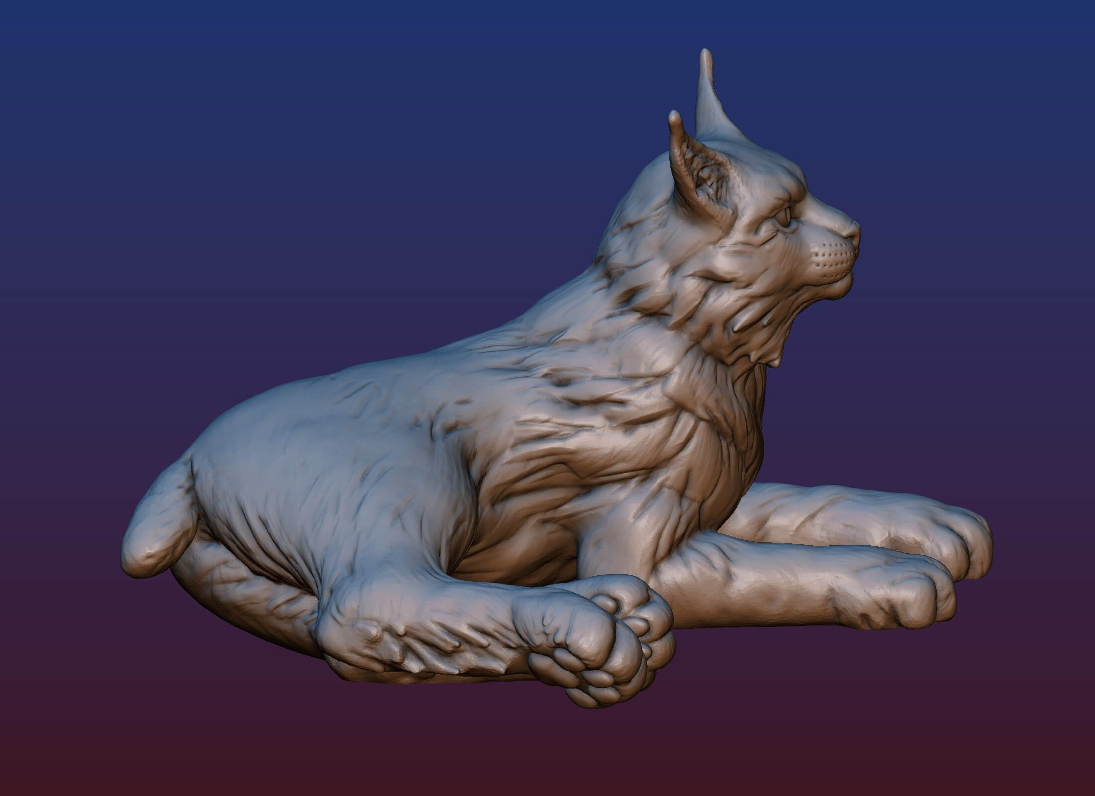 Lynx - 3D Model by alexkovalev