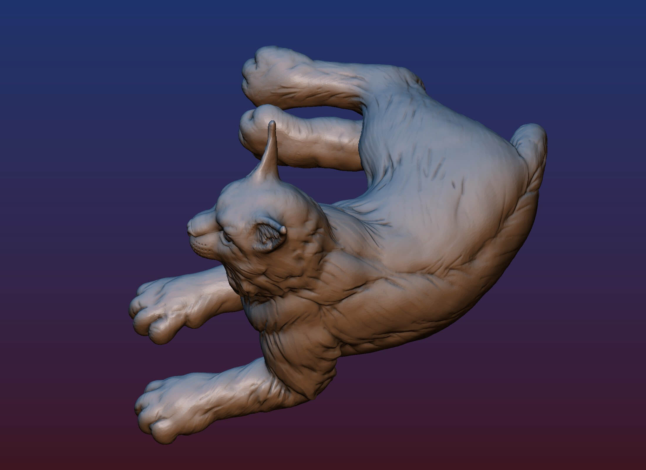 Lynx - 3D Model by alexkovalev