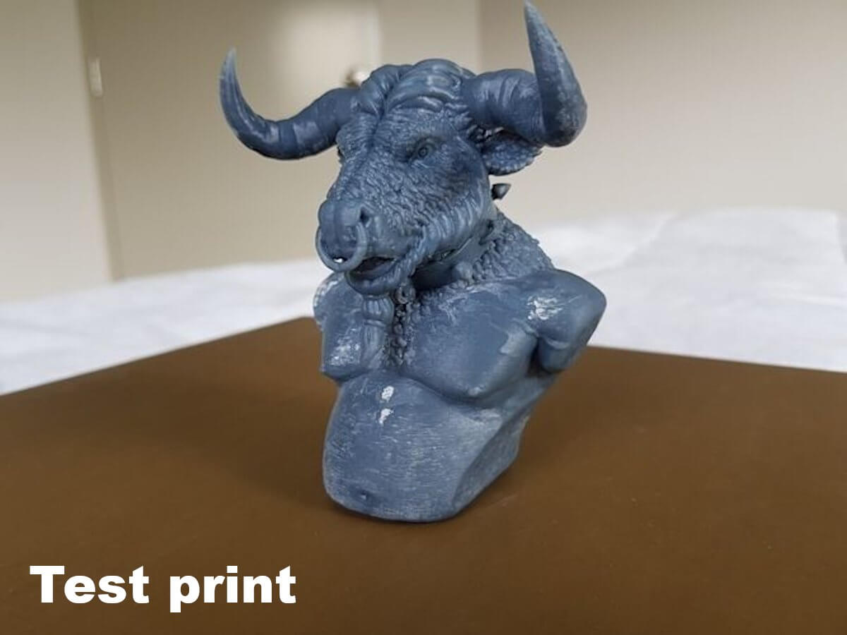 Minotaur Bust Statue - 3D Model by alexkovalev