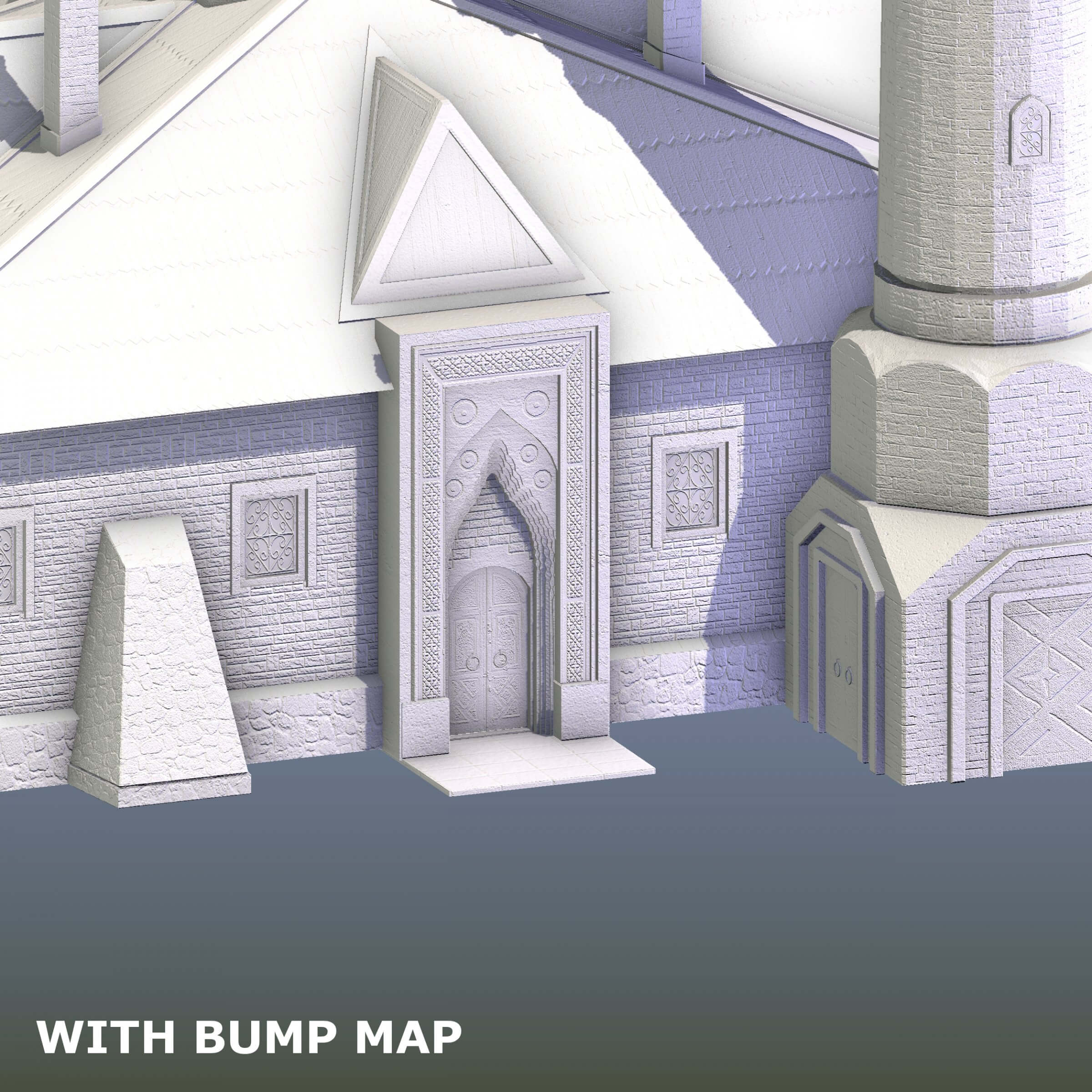 Mosque Ancient - 3D Model by alexkovalev