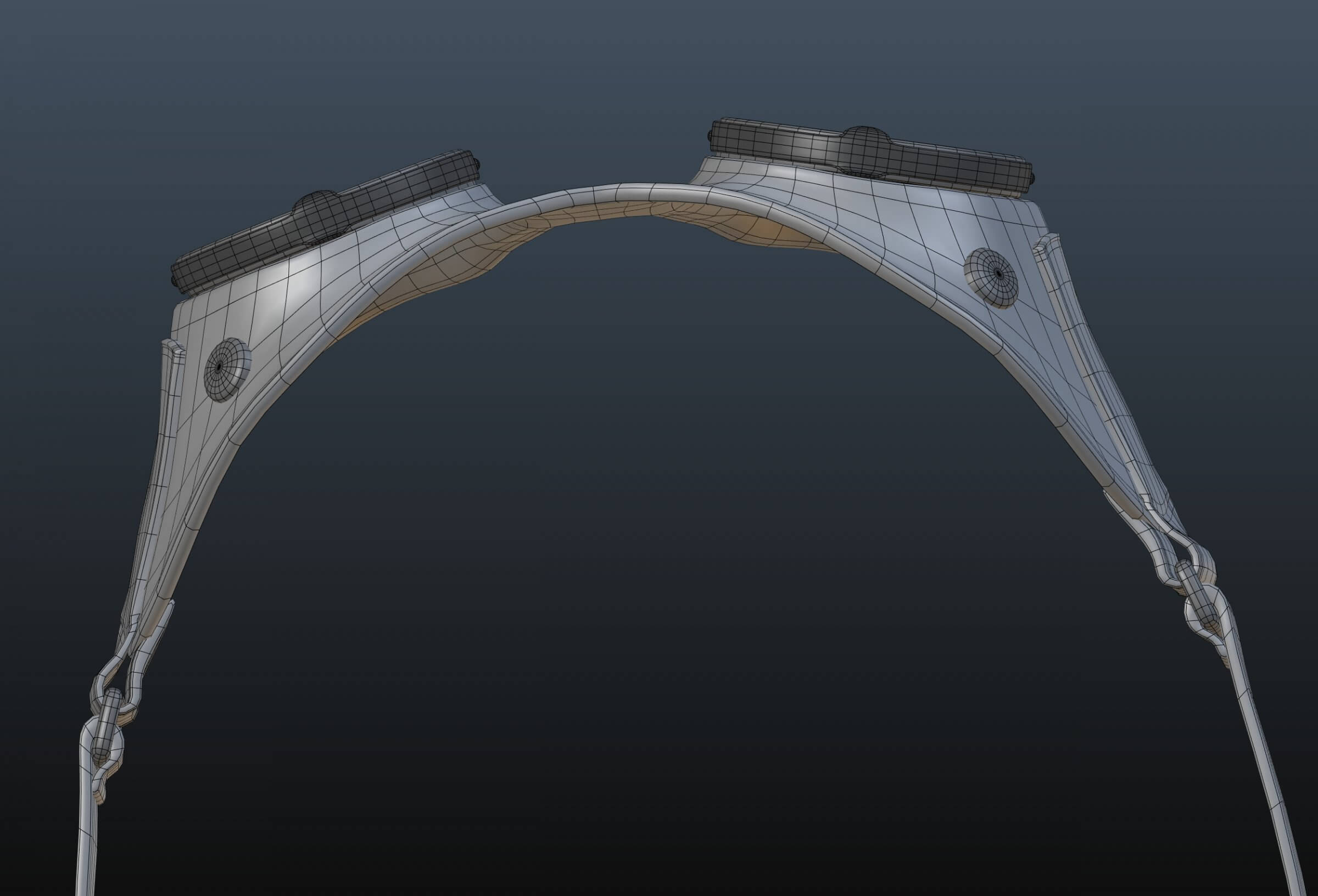 Motorcycle Glasses - 3D Model by alexkovalev