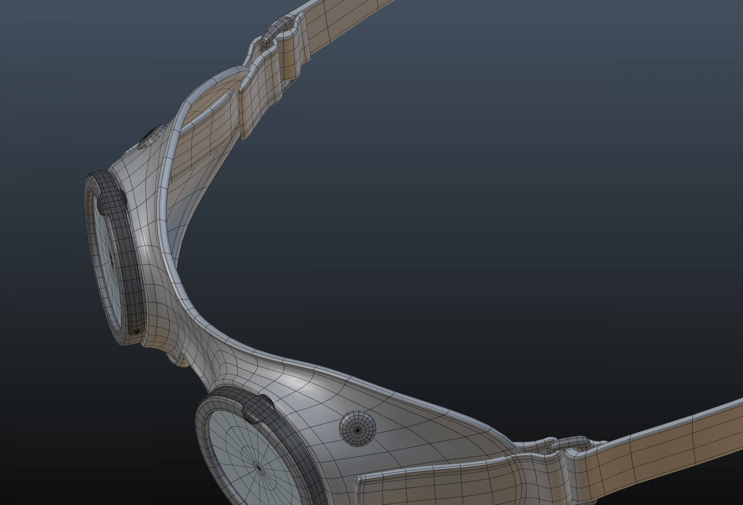 Motorcycle Glasses - 3D Model by alexkovalev