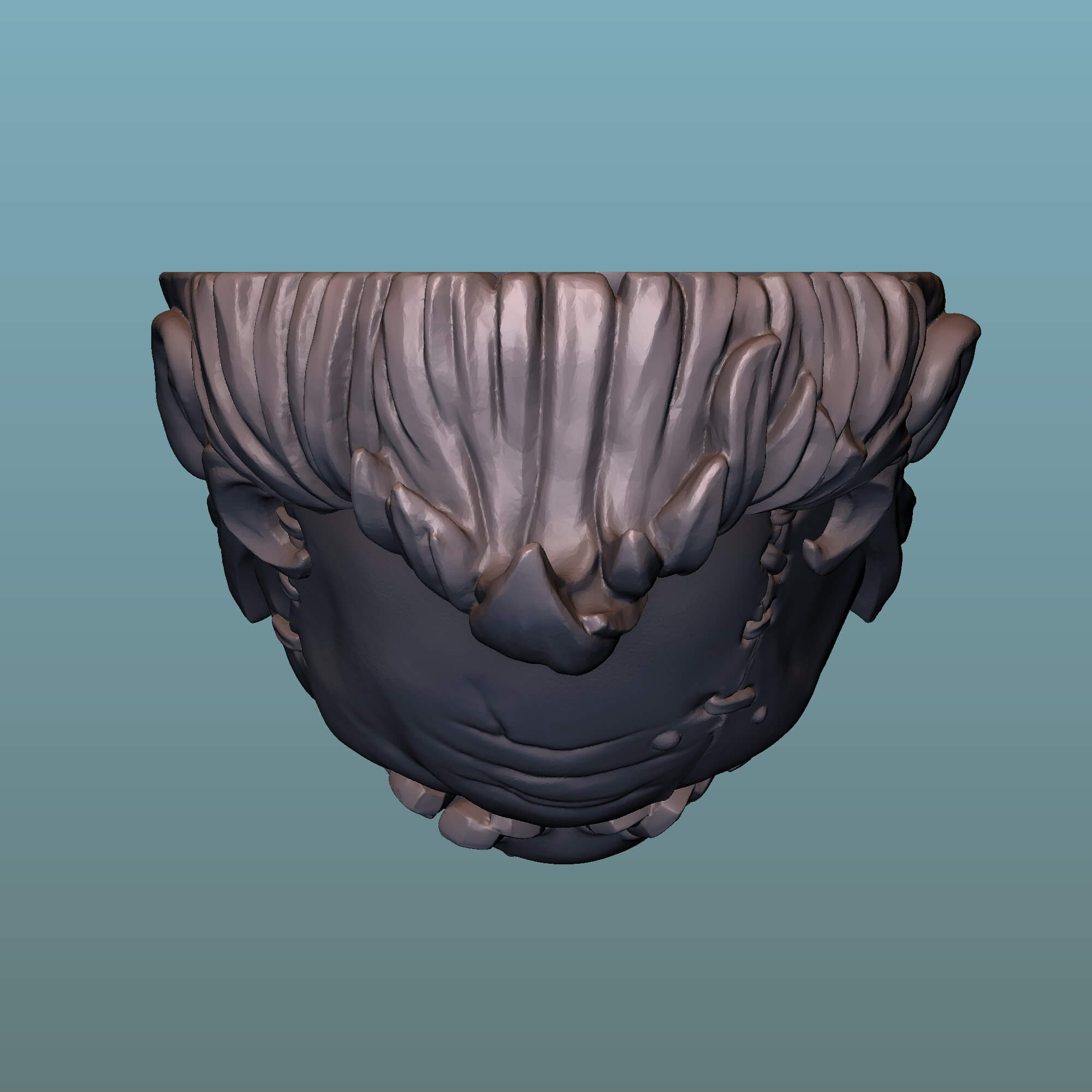 Pudge Head - 3D Model by alexkovalev