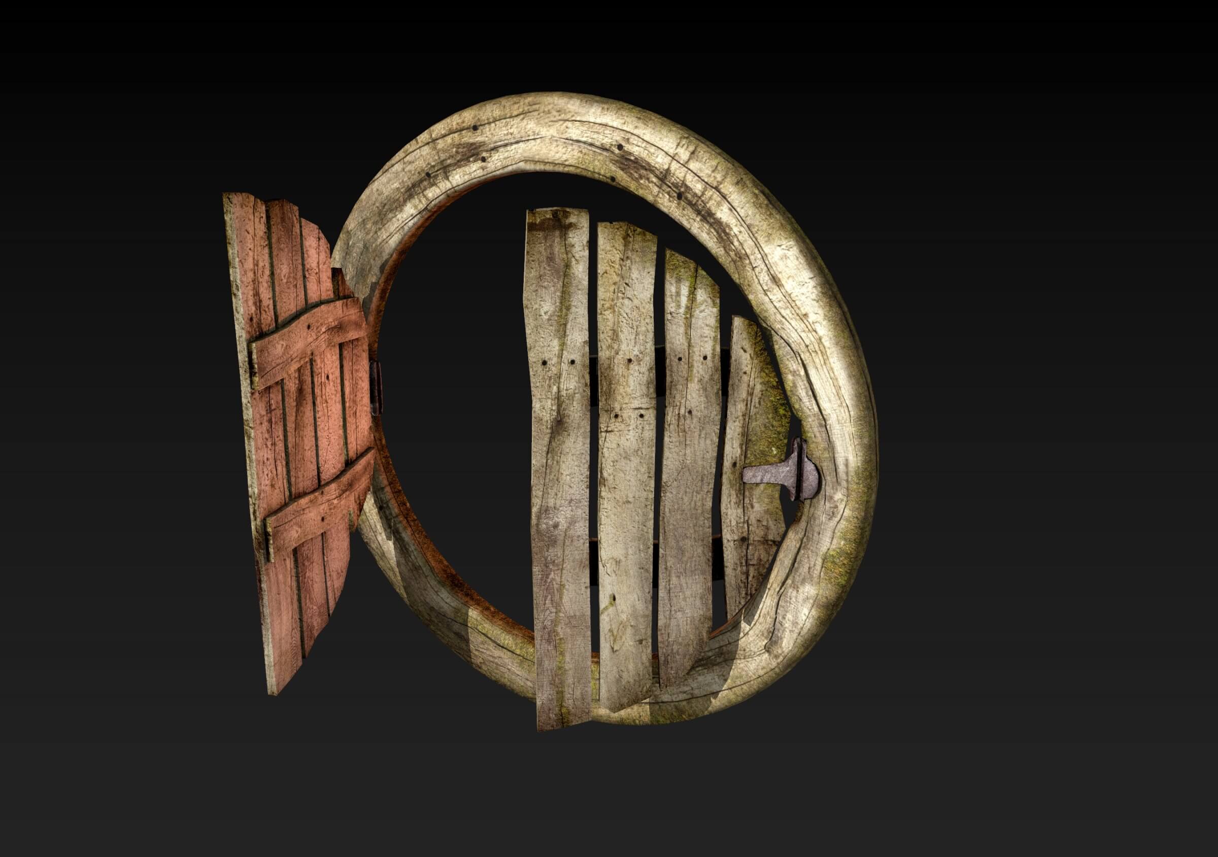 Round Window - 3D Model by alexkovalev