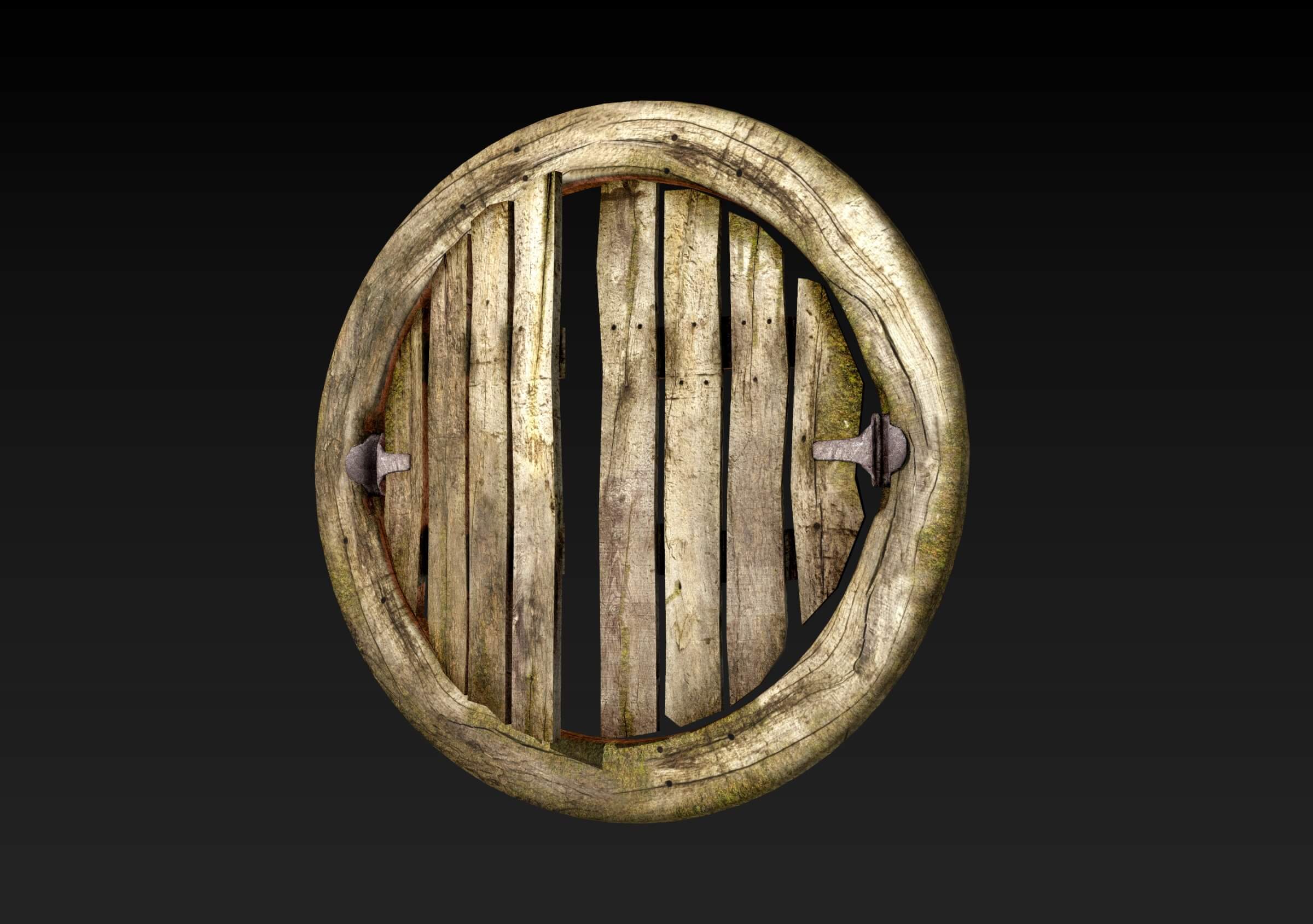 Round Window - 3D Model by alexkovalev