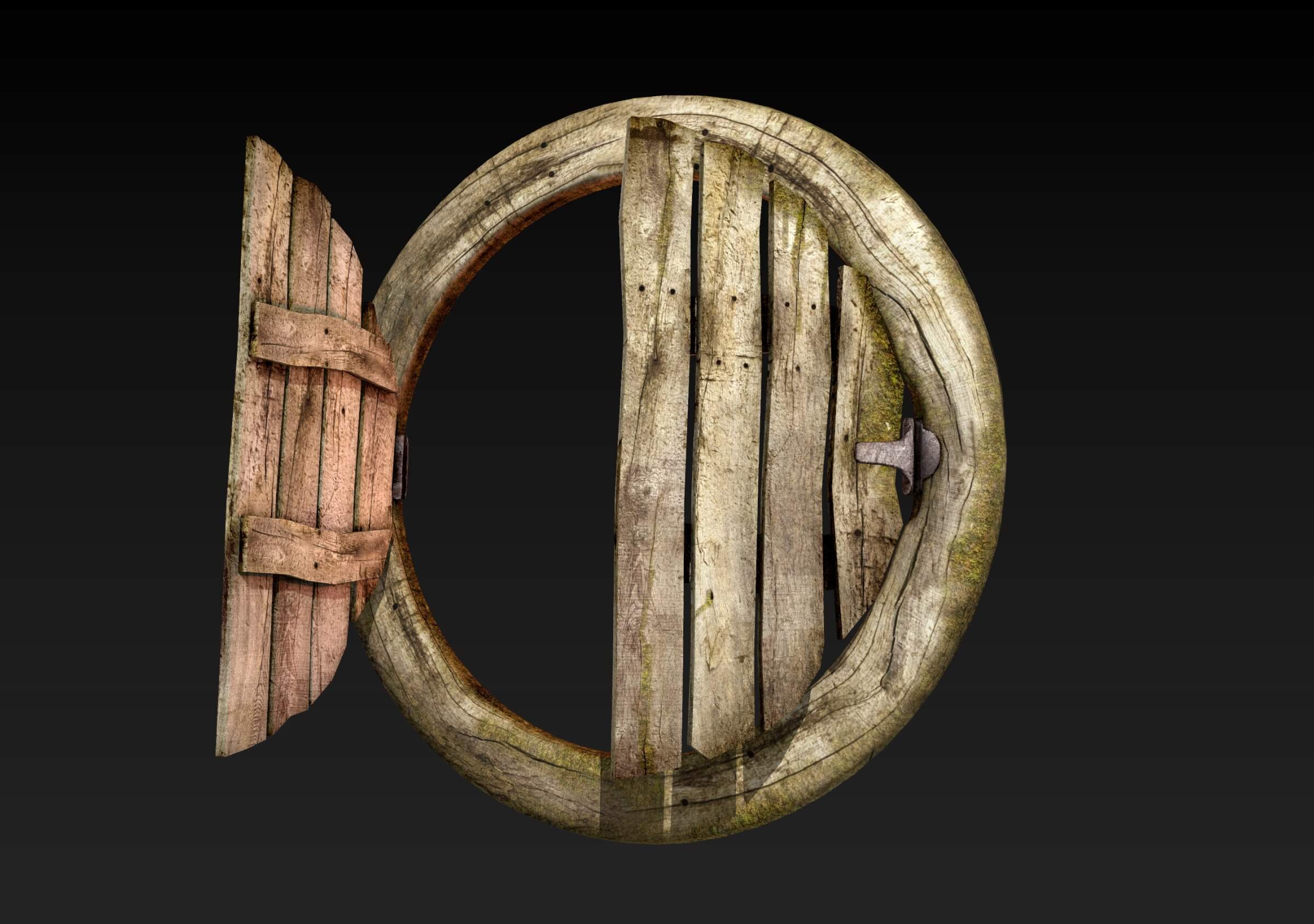 Round Window - 3D Model by alexkovalev