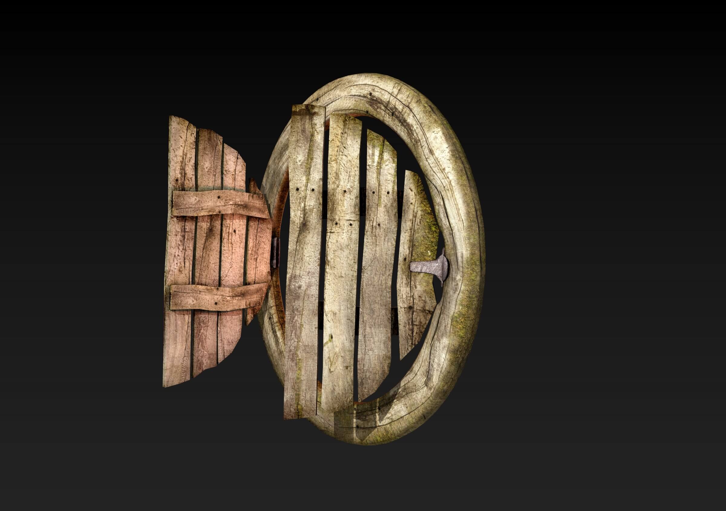 Round Window - 3D Model by alexkovalev