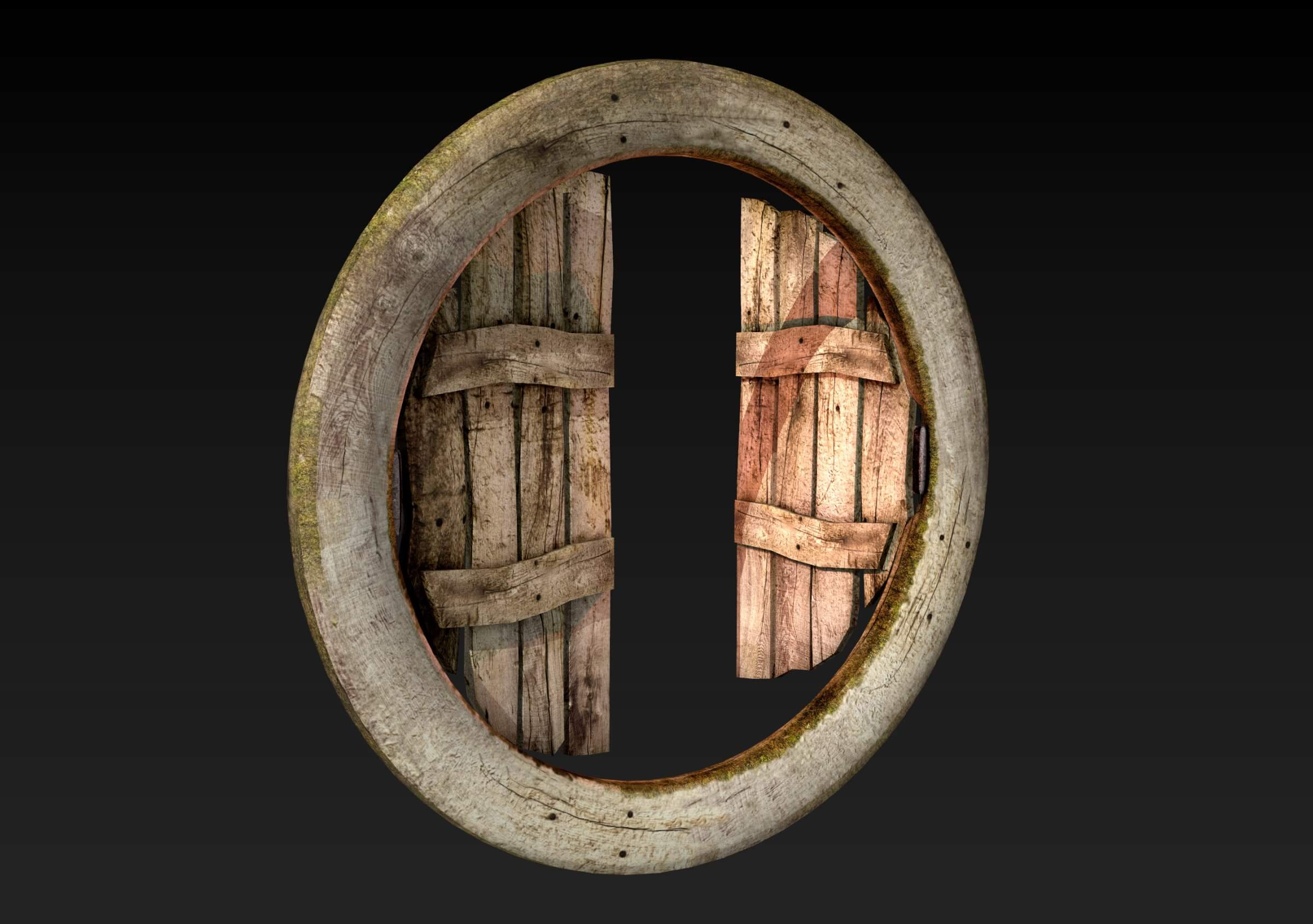 Round Window - 3D Model by alexkovalev