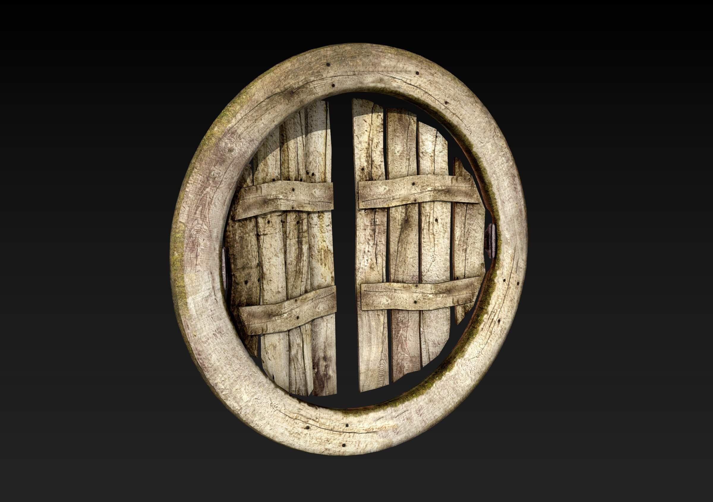 Round Window - 3D Model by alexkovalev